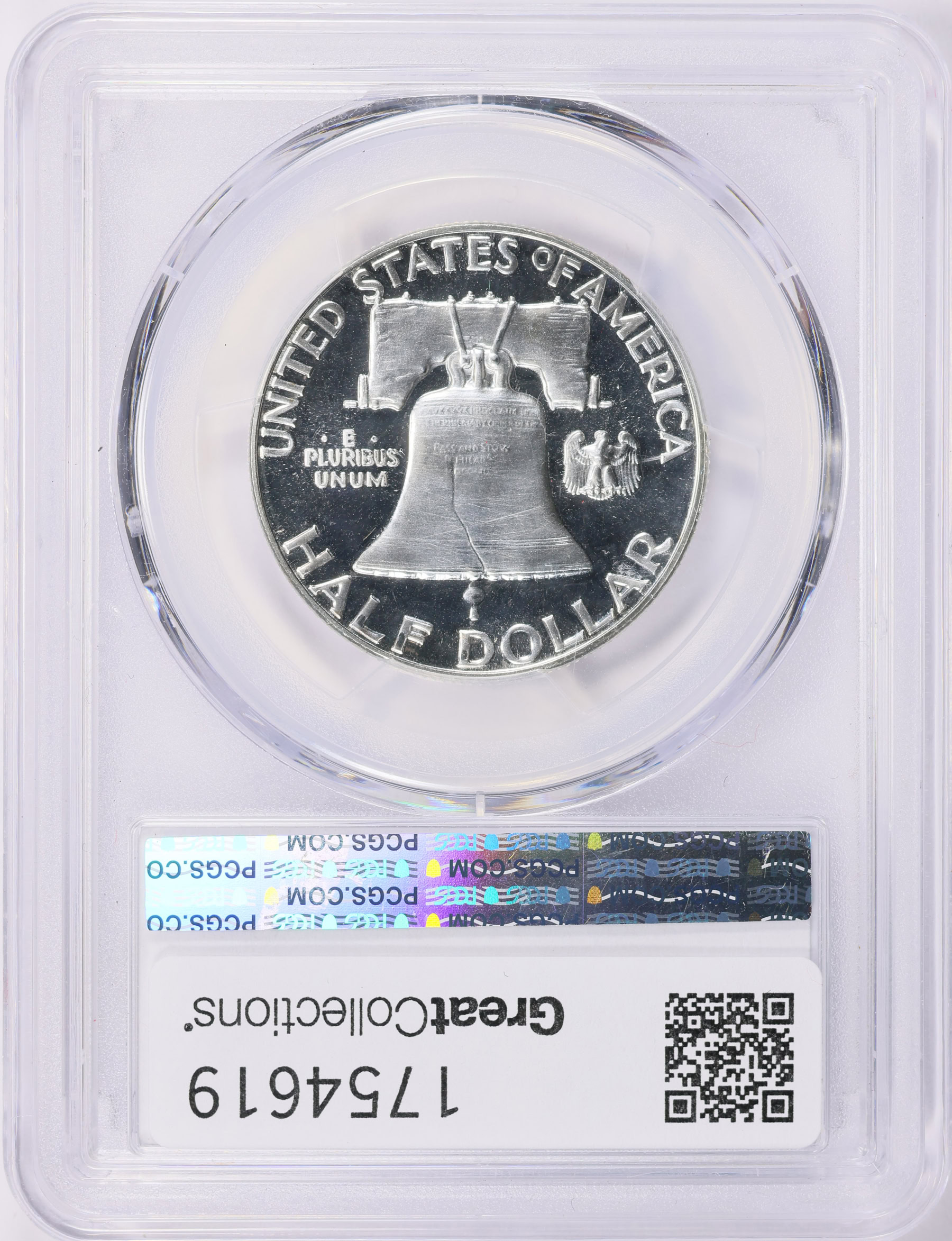 1955 Franklin Half Dollar PCGS Proof-68 DCAM (CAC Green) (Item 1754619 ...