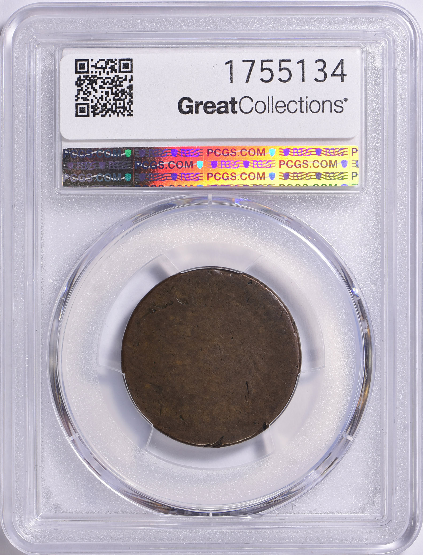 1793 Wreath Cent Vine and Bars Edge Sheldon 9 PCGS PO-01 (CAC Green ...