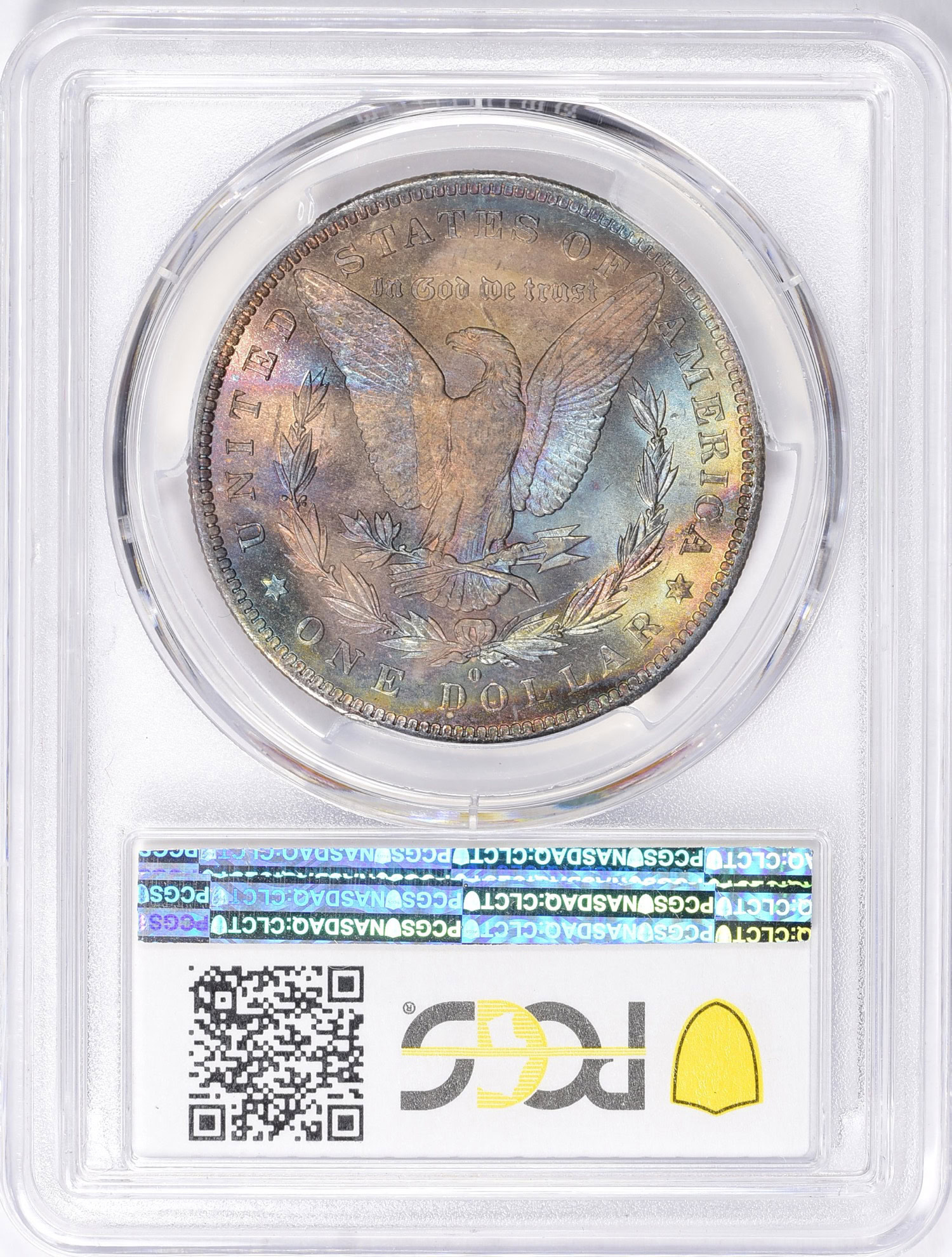 1884-O Morgan Silver Dollar PCGS MS-64 (CAC Green) (Toned) (Item 1755246) | GreatCollections ...