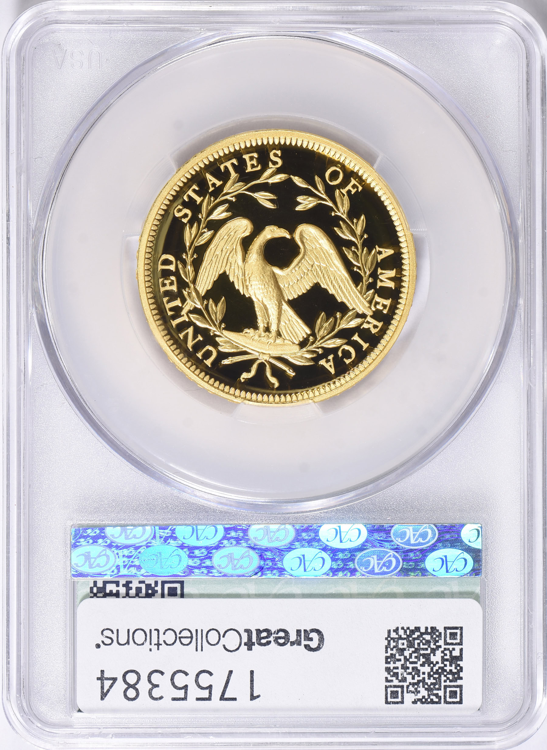 2024-(W) Flowing Hair High Relief Gold Dollar 230th Anniversary First ...