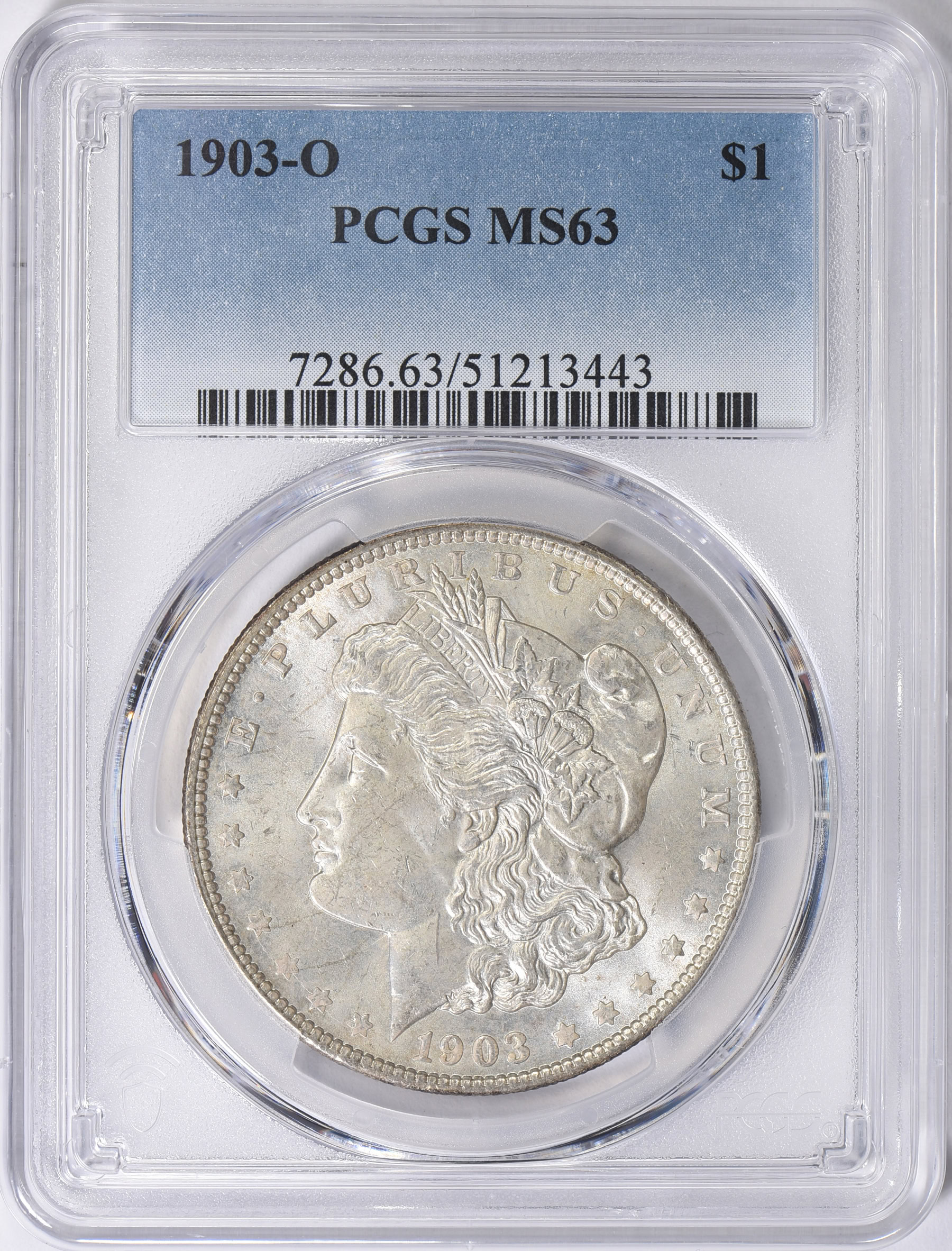 1903-O Morgan Silver Dollar PCGS MS-63 (Item 1755827) | GreatCollections Coin Auctions