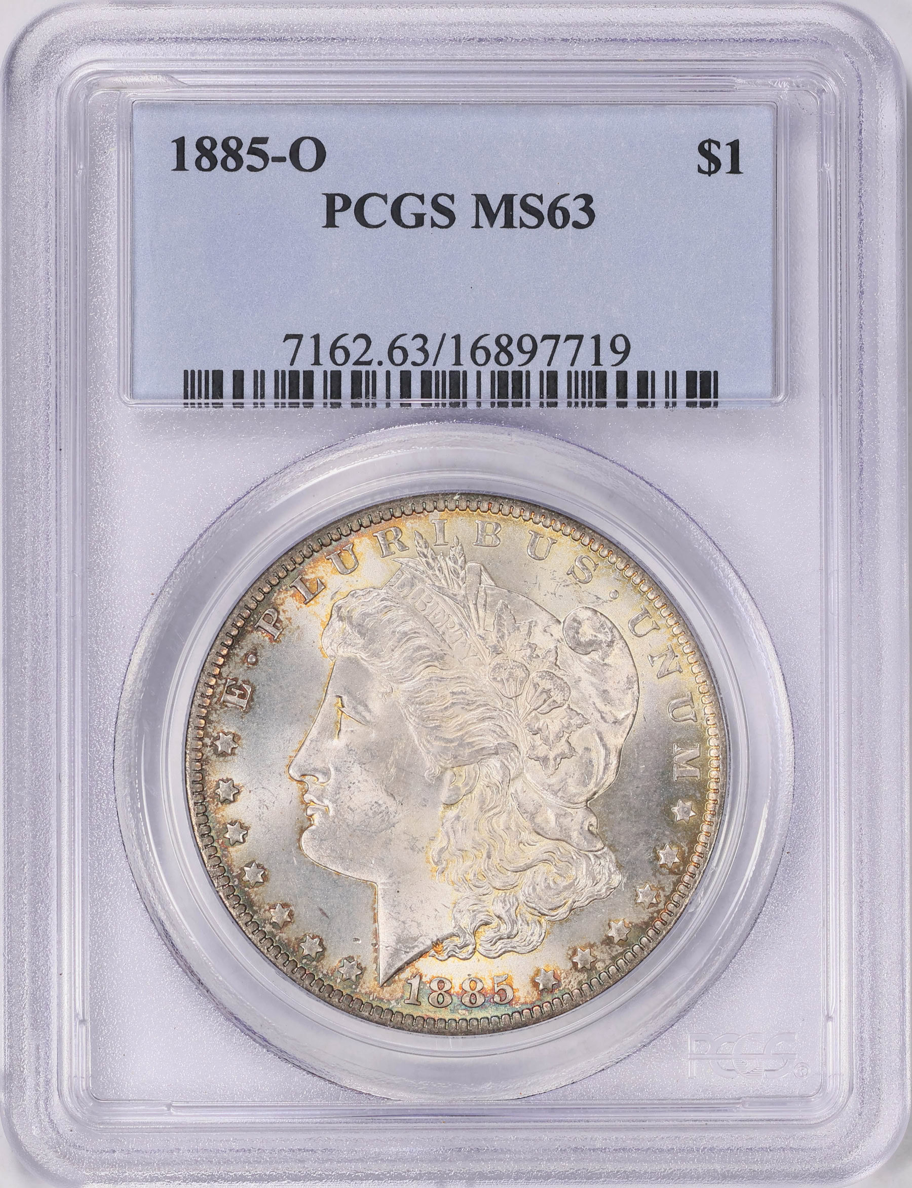1885-O Morgan Silver Dollar PCGS MS-63 (Item 1755927 ...