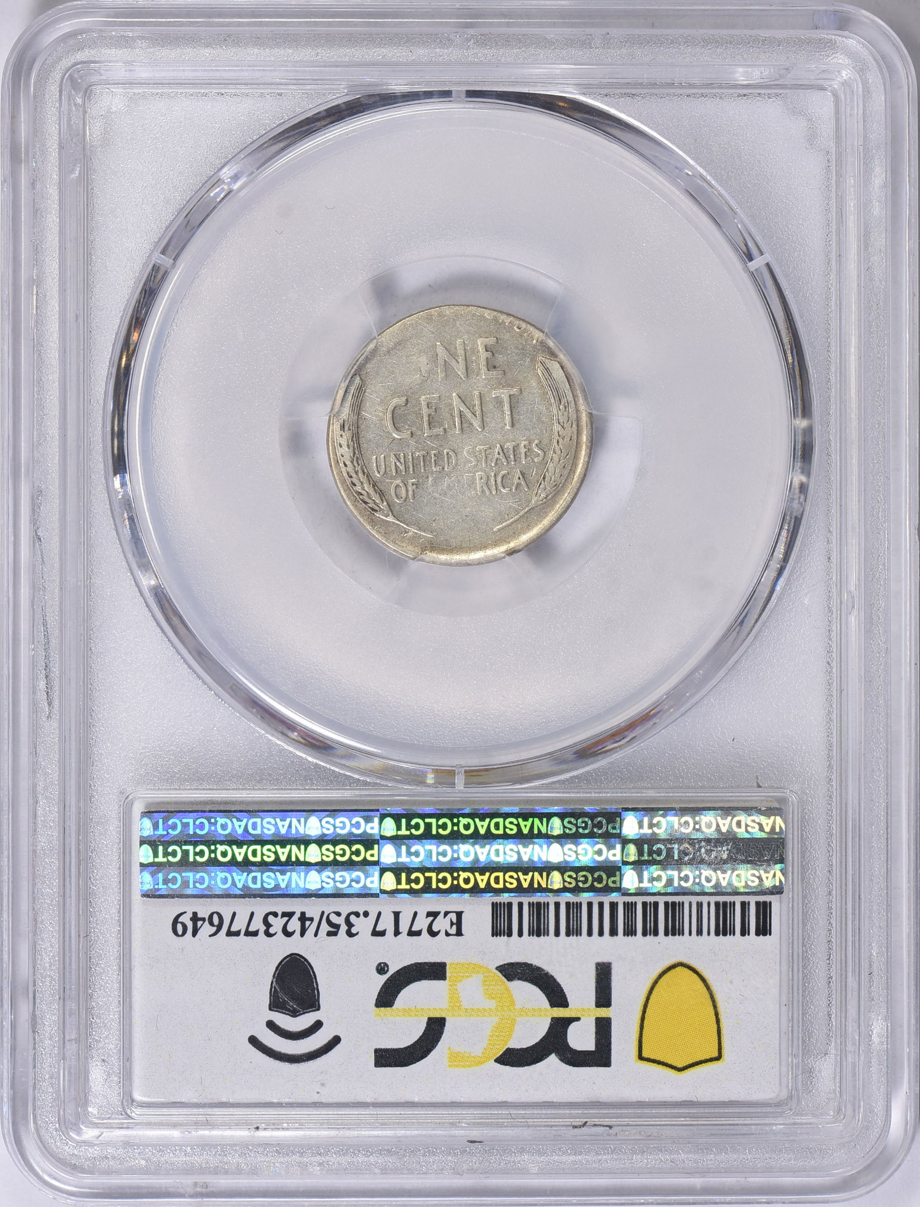 Mint Error 1943-S Lincoln Cent Struck on Silver 10c Planchet PCGS VF-35 ...
