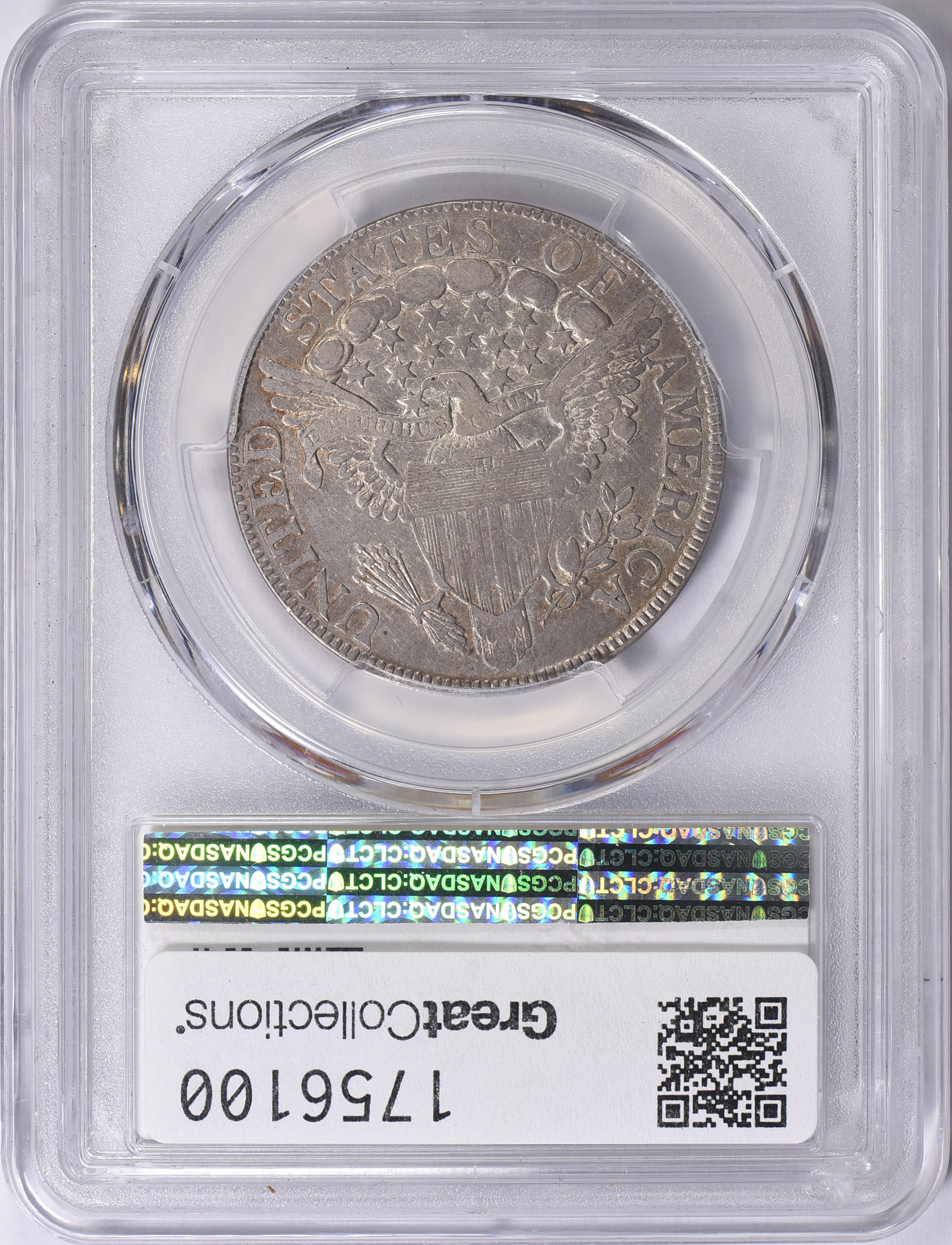 1805/4 Draped Bust Half Dollar Overton 102 PCGS XF-45 (Toned) (Item 1756100) | GreatCollections ...
