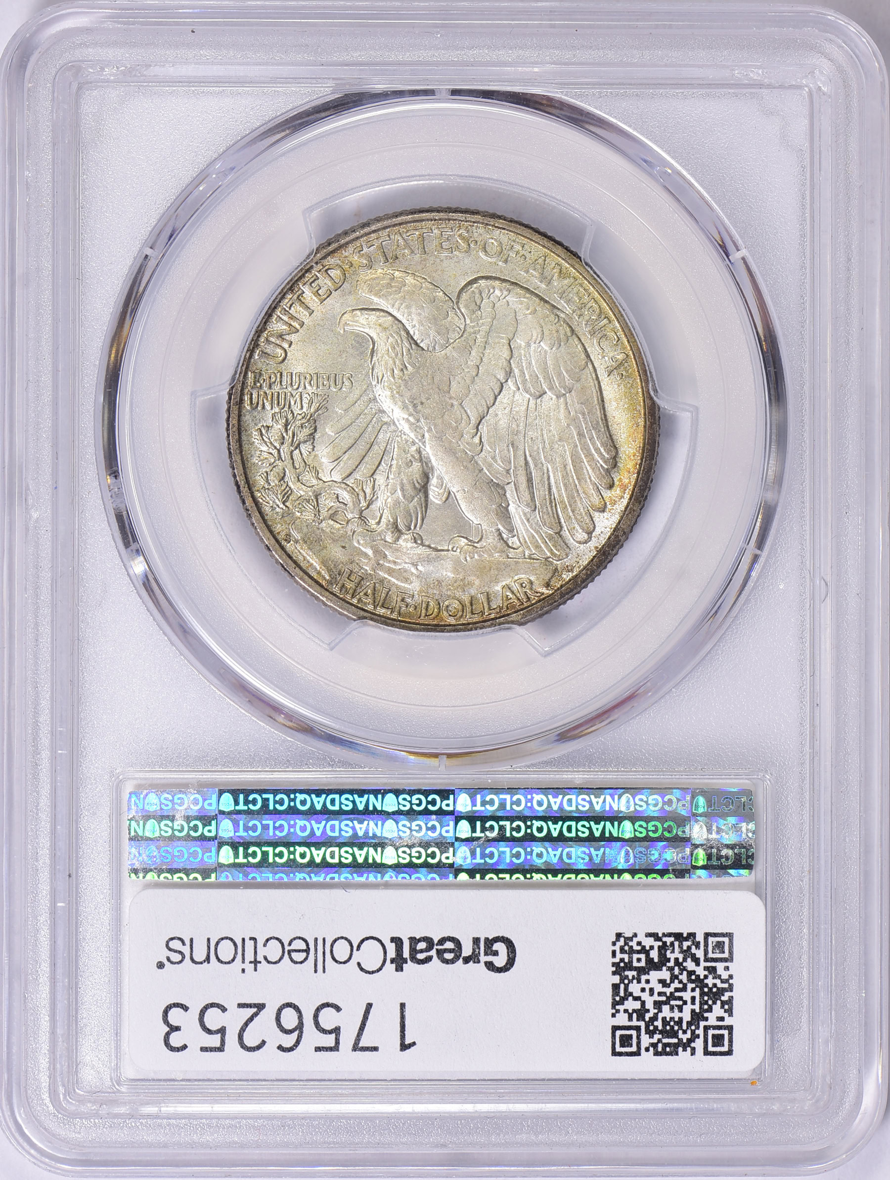 1927-S Walking Liberty Half Dollar PCGS MS-65 (Item 1756253 ...