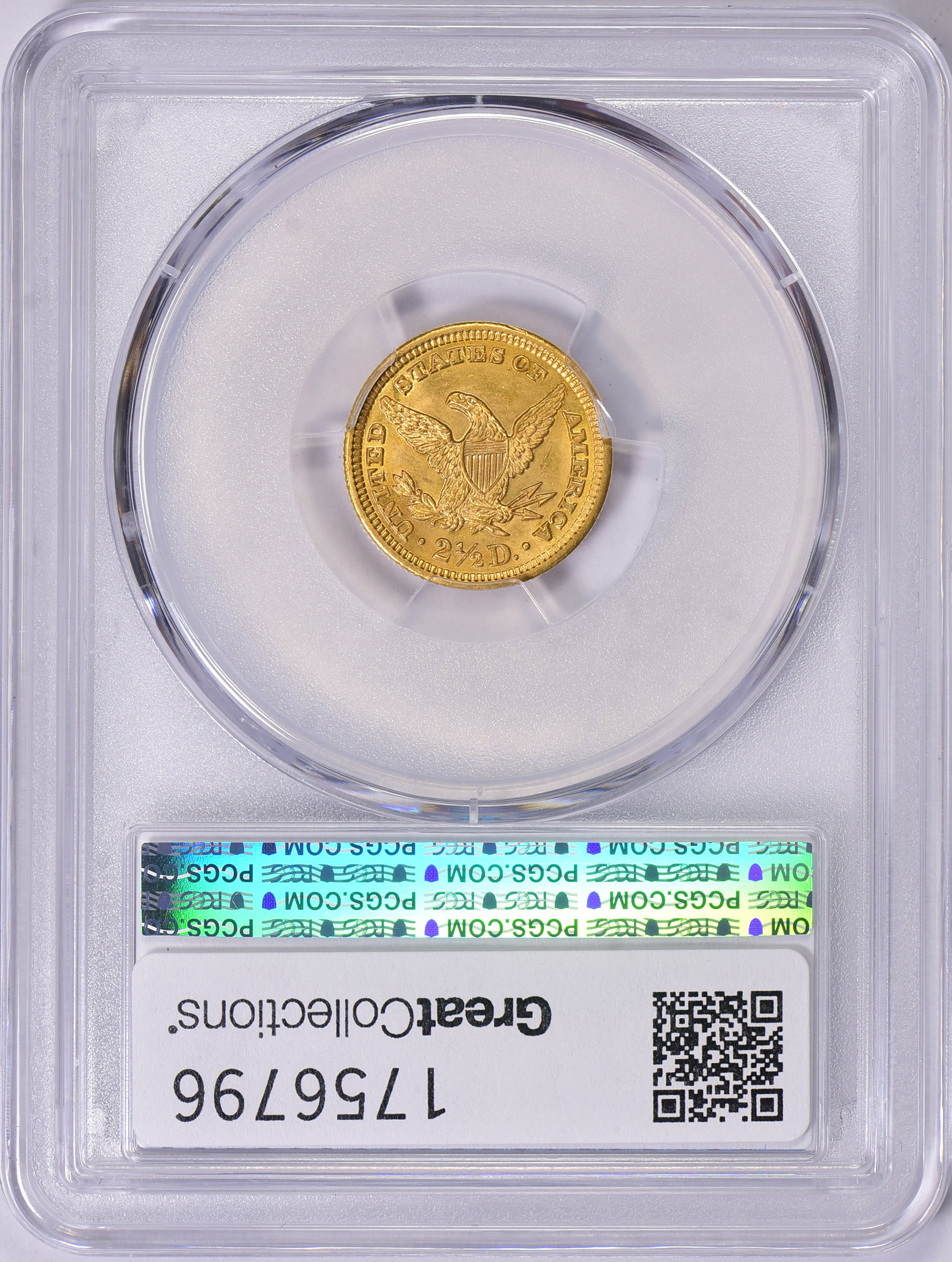1903 Liberty Gold Quarter Eagle PCGS Genuine Unc Details (Item 1756796) | GreatCollections Coin ...