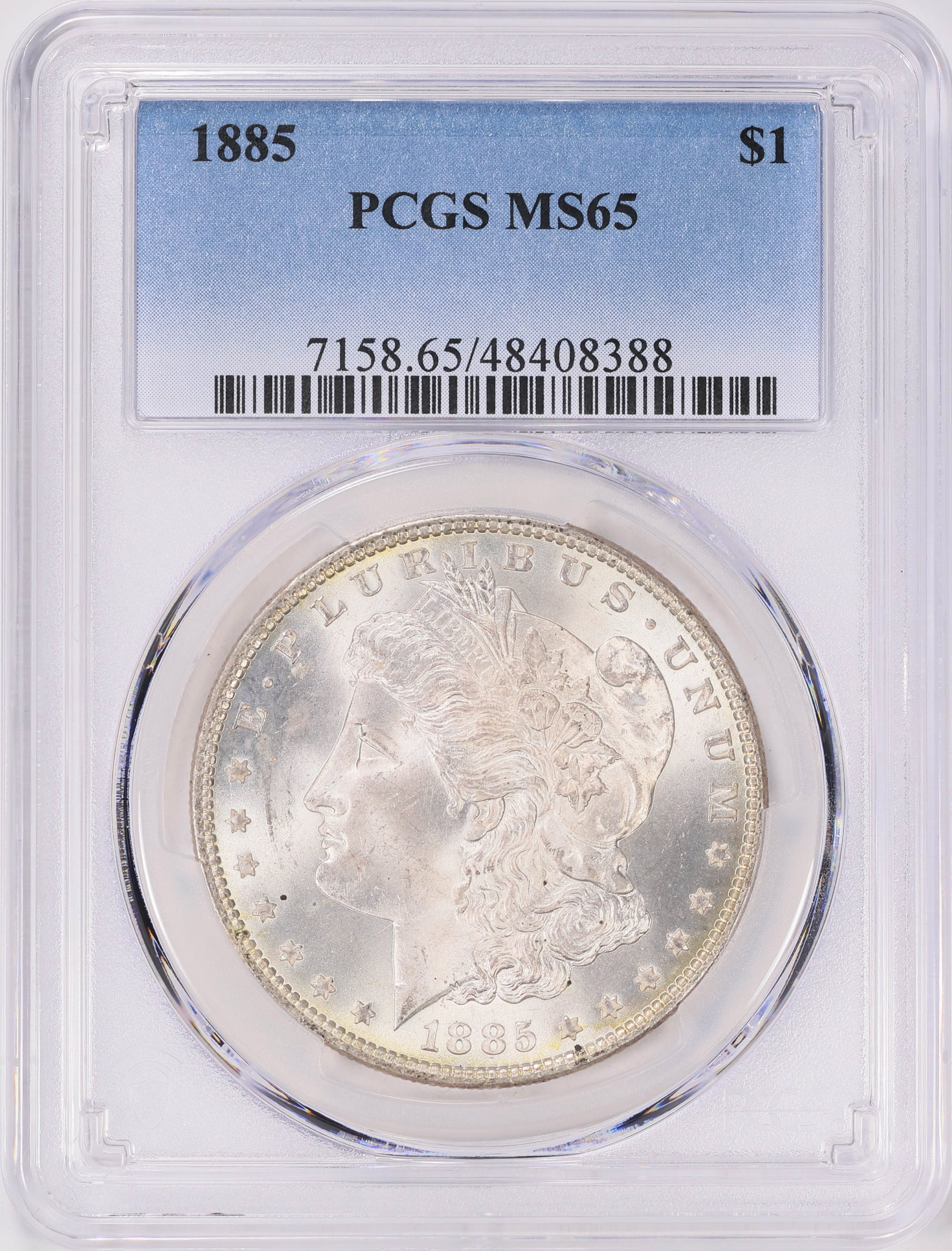 1885 Morgan Silver Dollar PCGS MS-65 (Item 1756968) | GreatCollections Coin Auctions