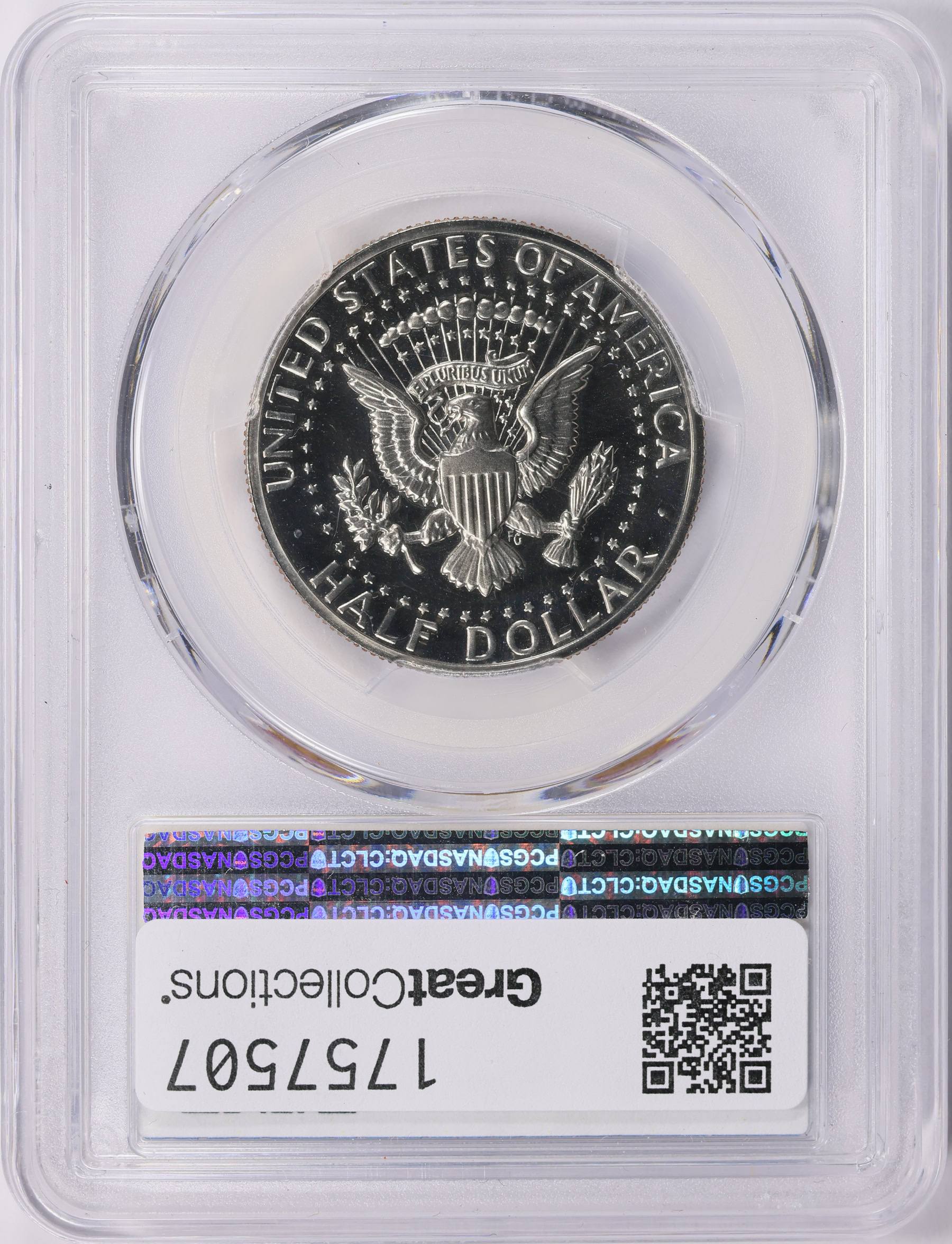 1971-S Kennedy Half Dollar PCGS Proof-68 DCAM (Item 1757507) | GreatCollections Coin Auctions