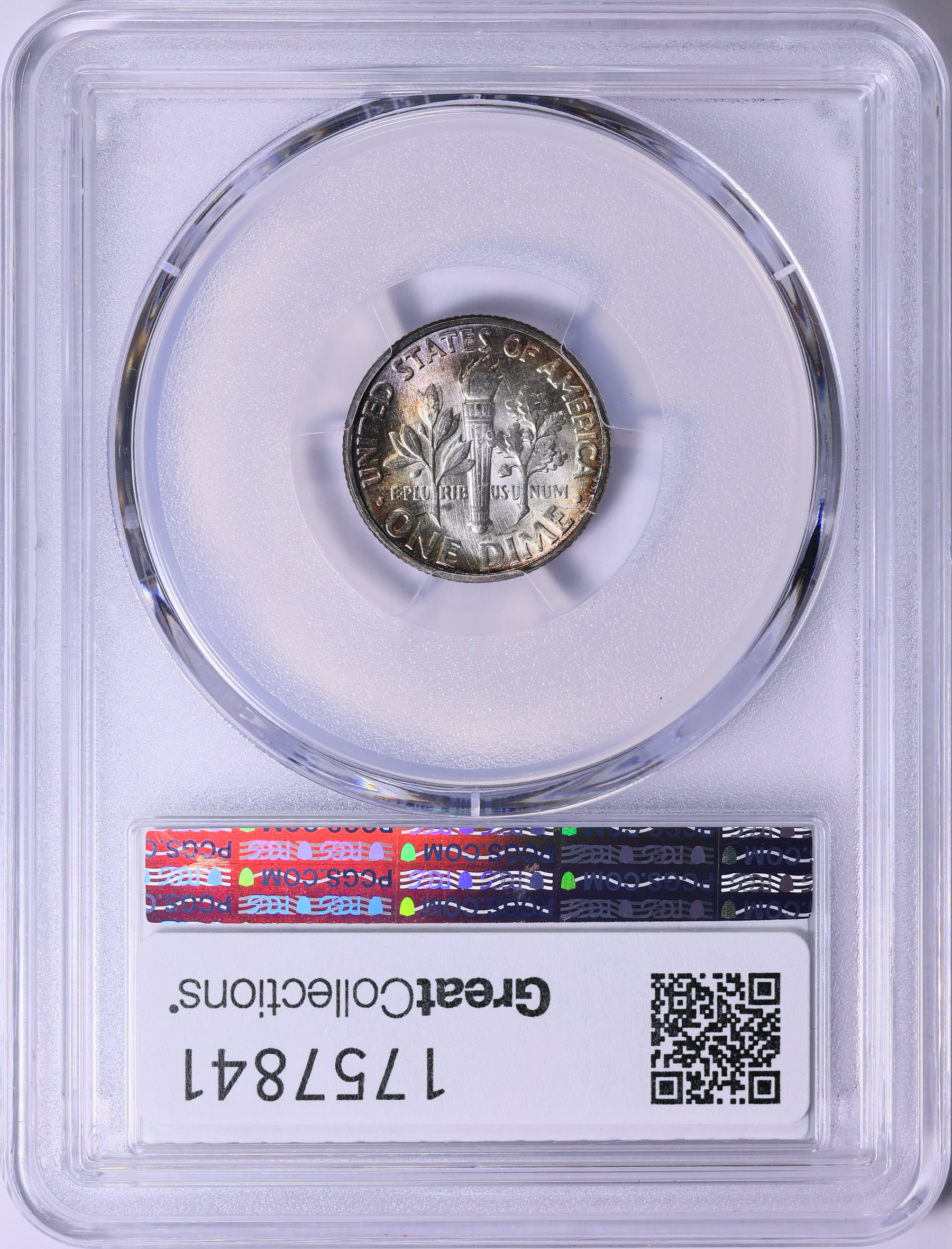 1952 Roosevelt Dime PCGS MS-65 (Toned) (Item 1757841 ...
