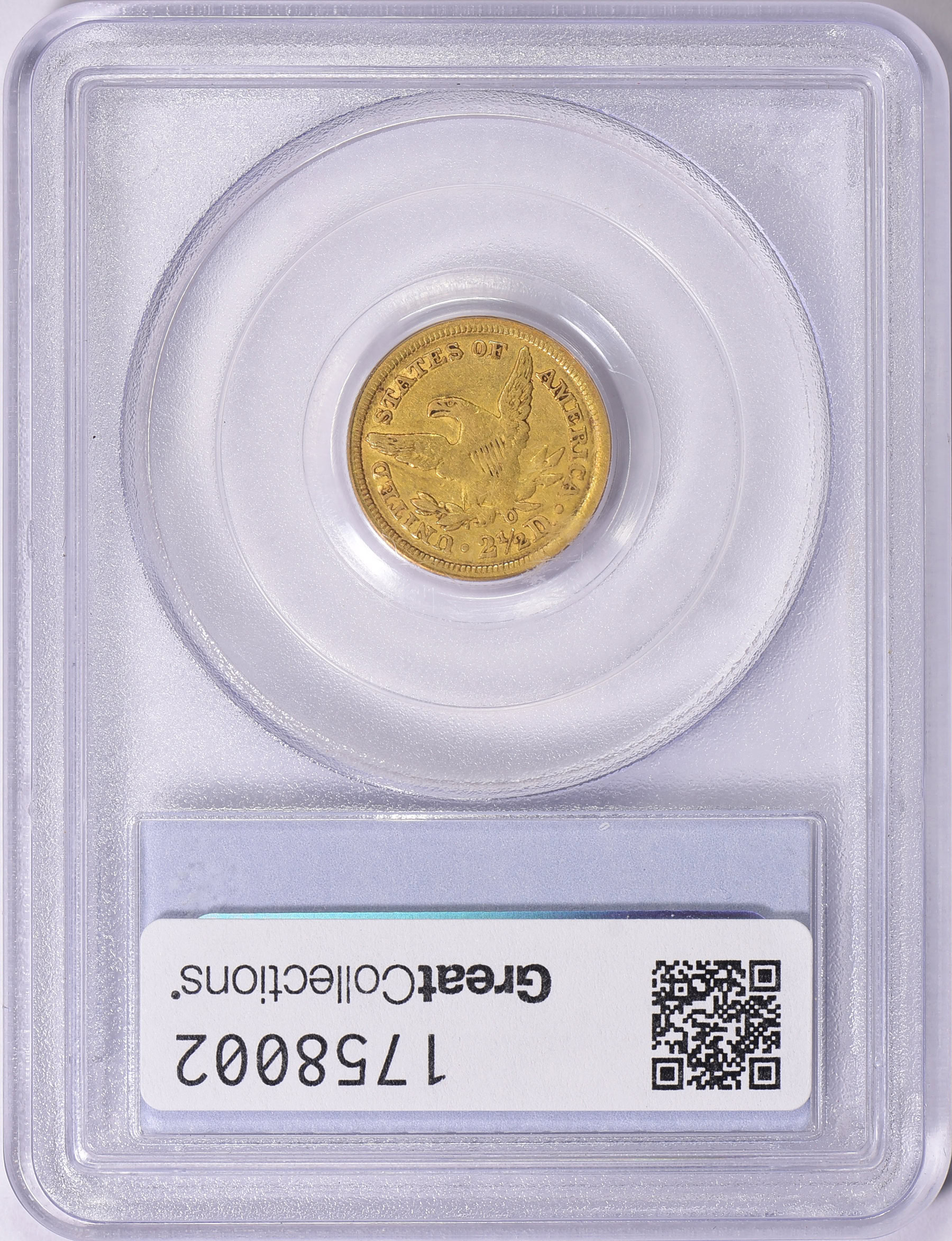 1840-O Liberty Gold Quarter Eagle PCGS VF-25 (Item 1758002 ...