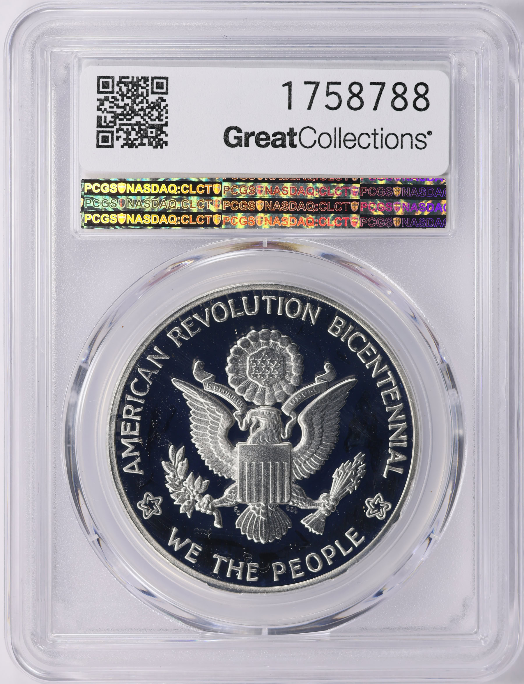 1976 National Bicentennial Silver Medal D1976-3e PCGS Proof-68 DCAM ...