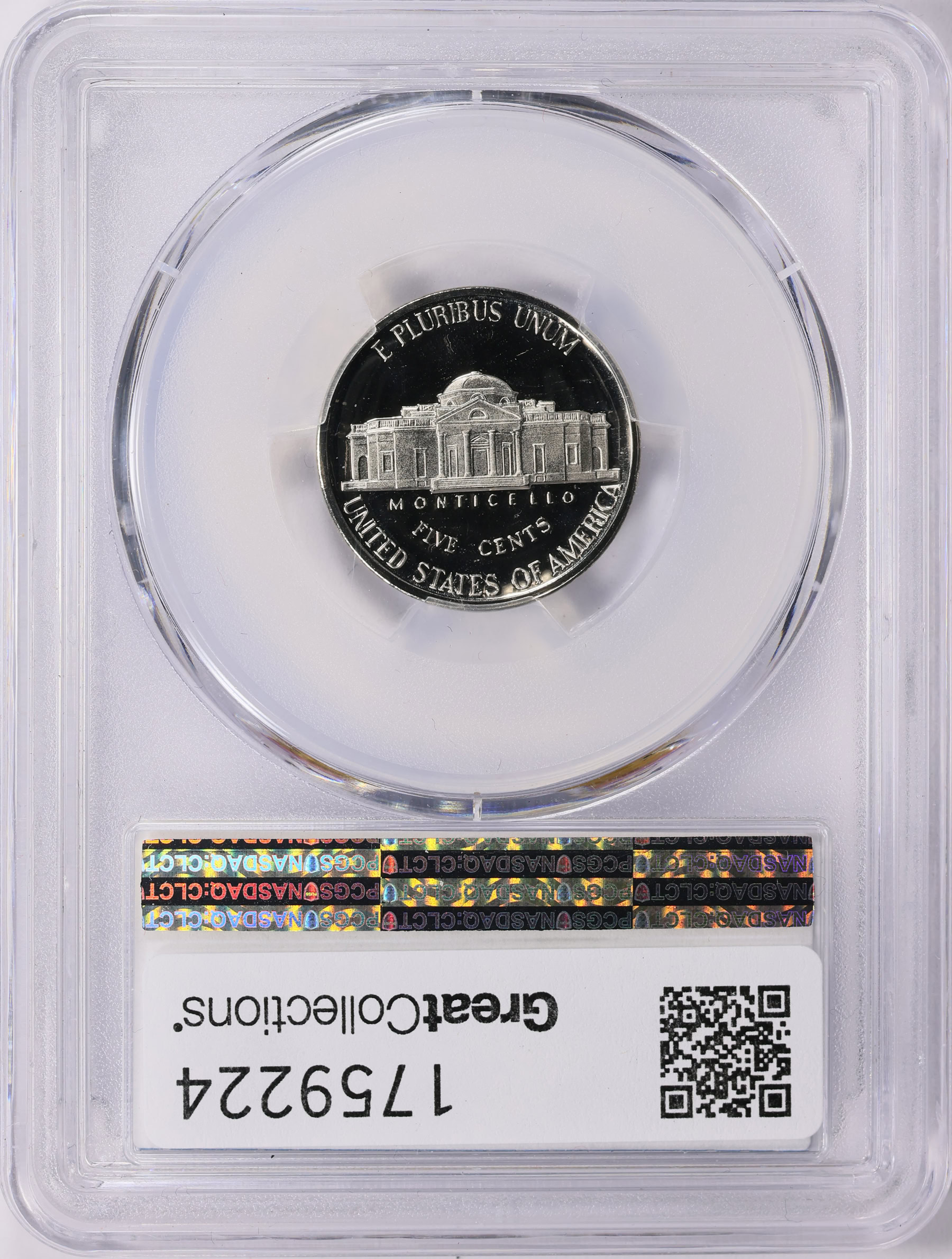 1985-S Jefferson Nickel PCGS Proof-70 DCAM (Item 1759224 ...