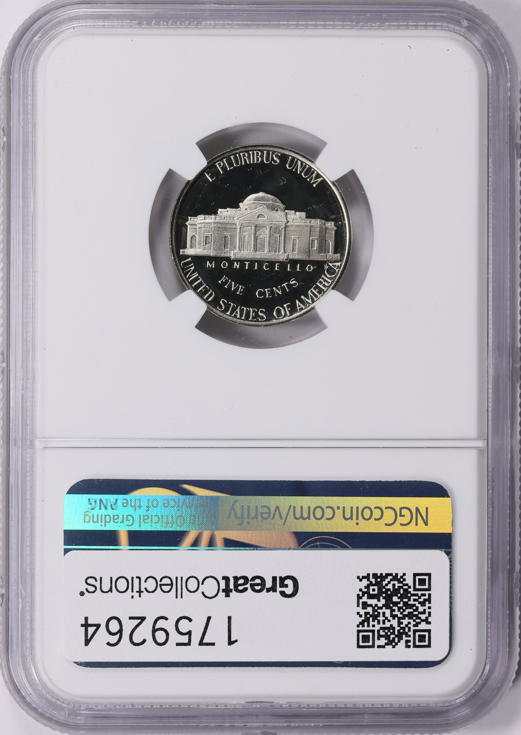 1979-S Jefferson Nickel Type 1 NGC Proof-70 UC (Jefferson Label) (Item ...