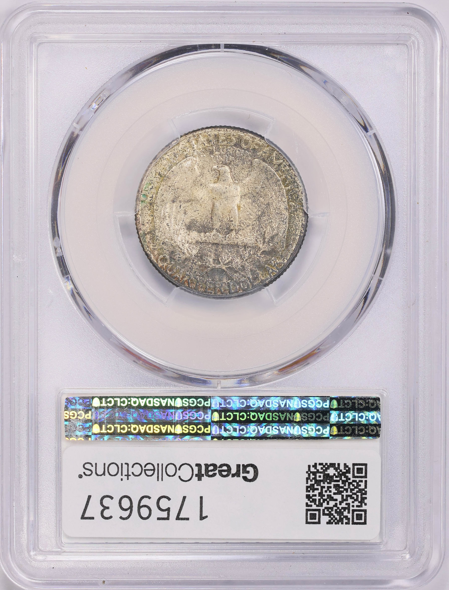 1954 Washington Quarter PCGS MS-66 (Toned) (Item 1759637) | GreatCollections Coin Auctions