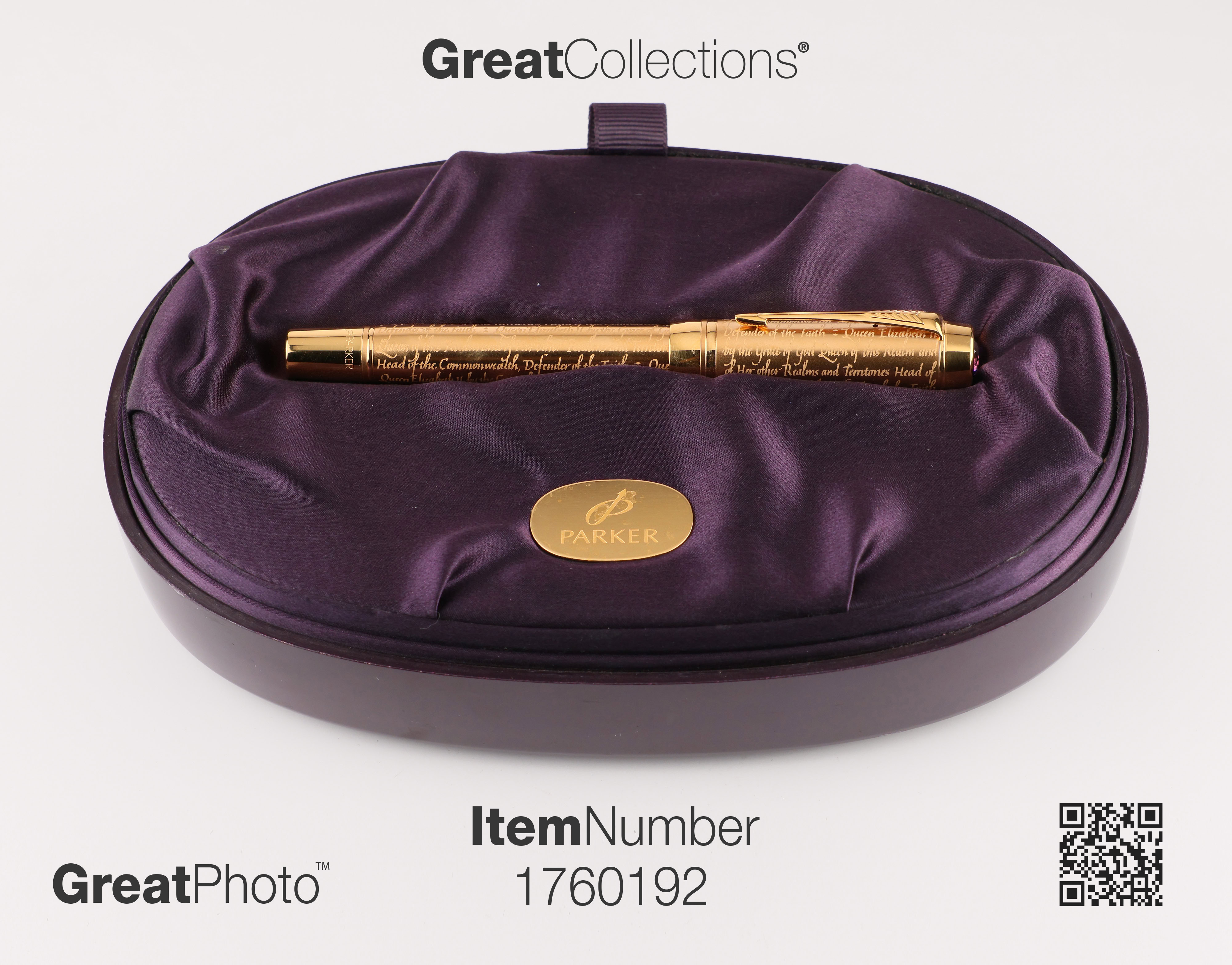 2002 Parker Duofold Accession Queen Elizabeth II's Golden Jubilee ...