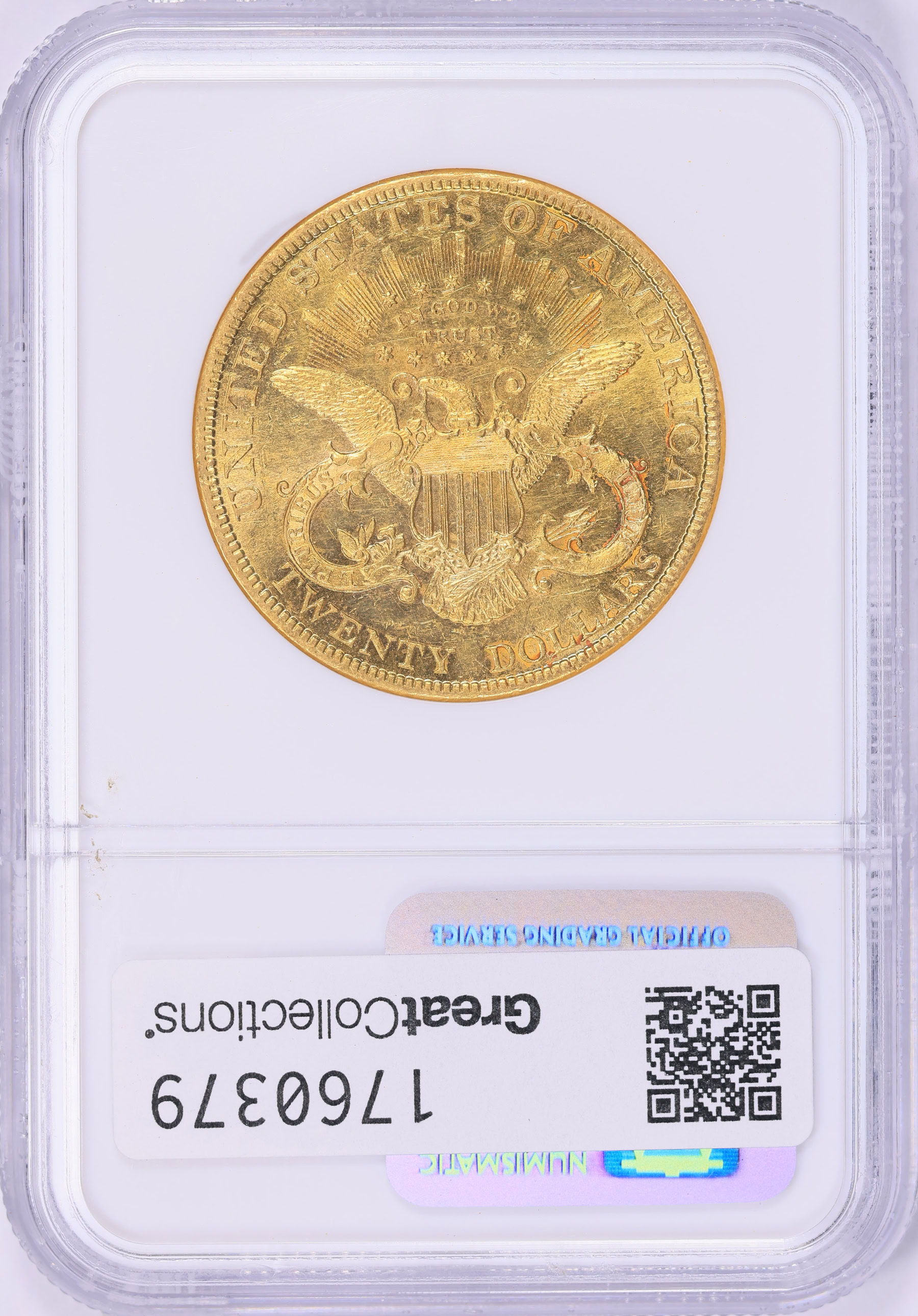 1895 Liberty Gold Double Eagle NGC MS-61 (Item 1760379 ...