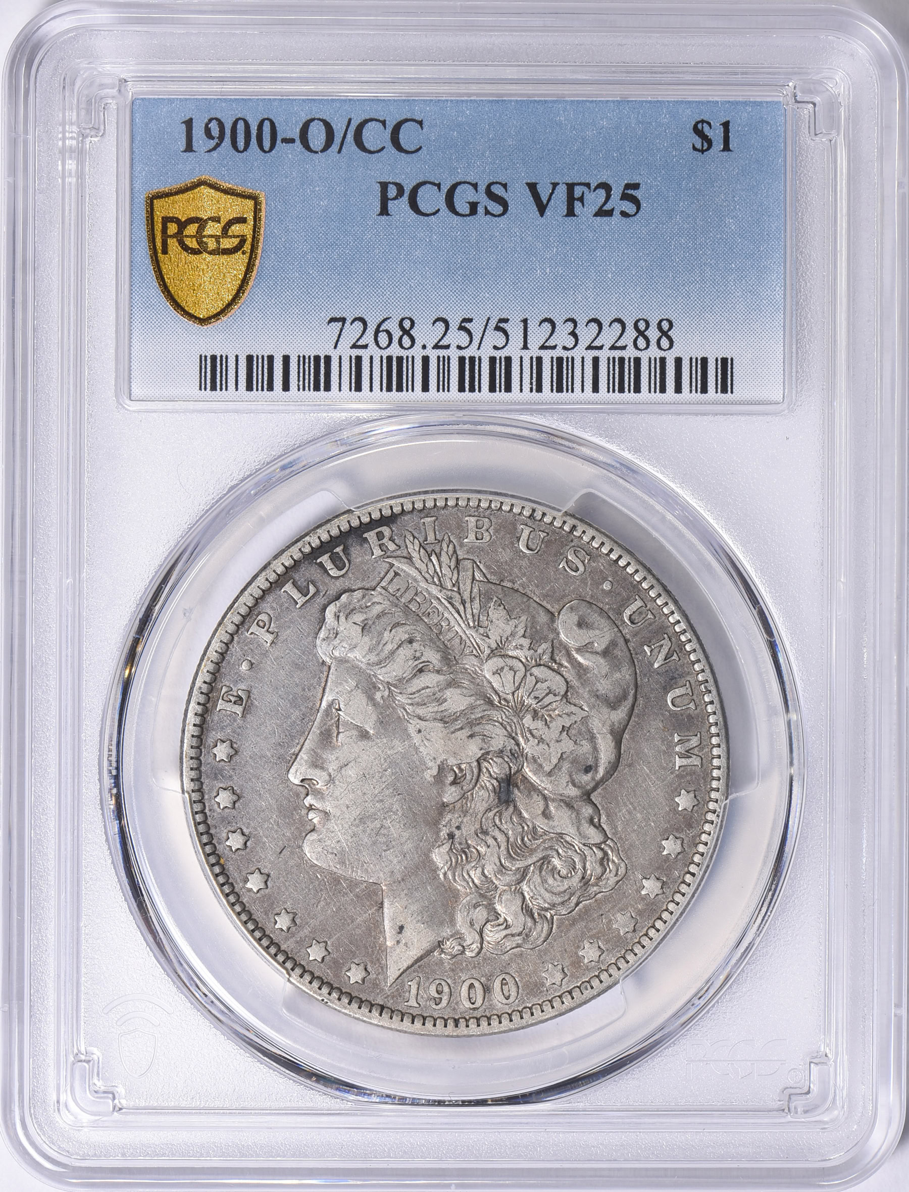 1900-O/CC Morgan Silver Dollar PCGS VF-25 (Item 1760613 ...