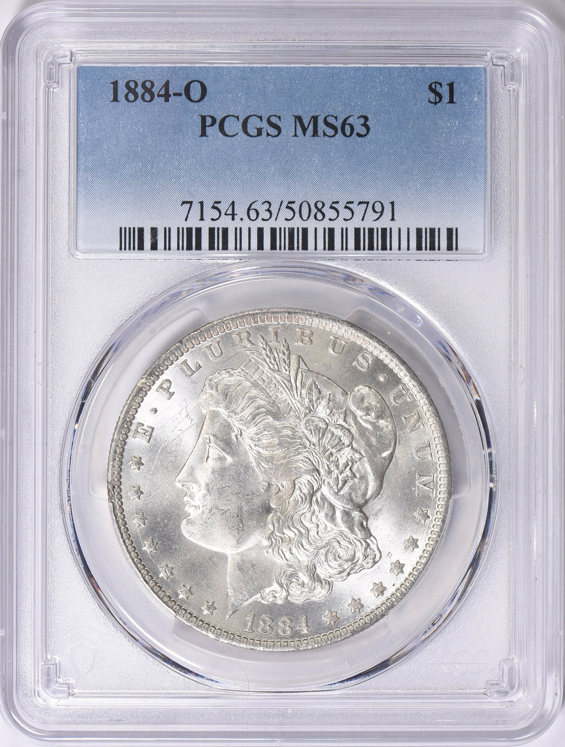 1884-O Morgan Silver Dollar PCGS MS-63 (Item 1761407) | GreatCollections Coin Auctions