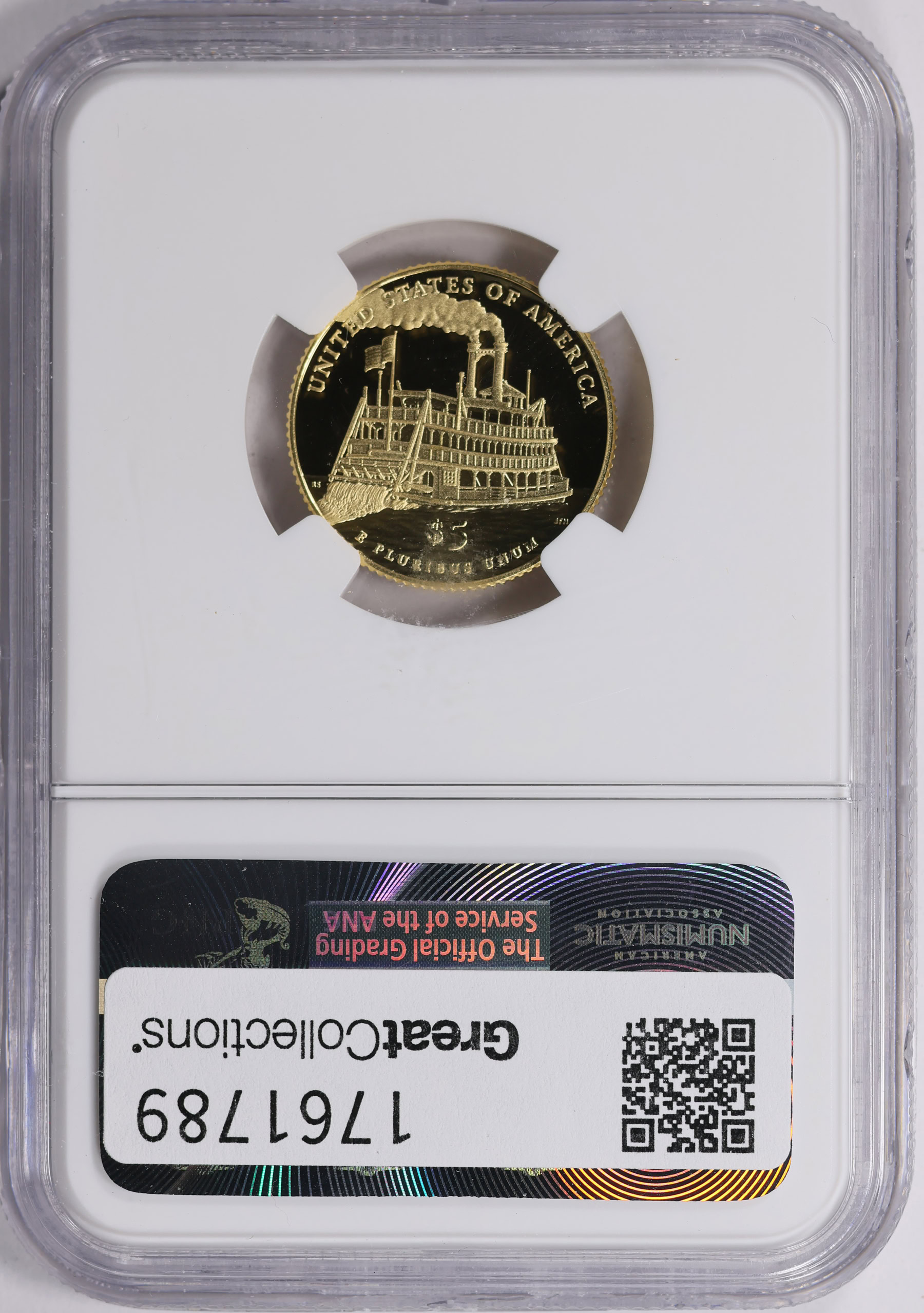 2016-W Mark Twain Gold $5 Early Releases NGC Proof-70 UC (Item 1761789 ...