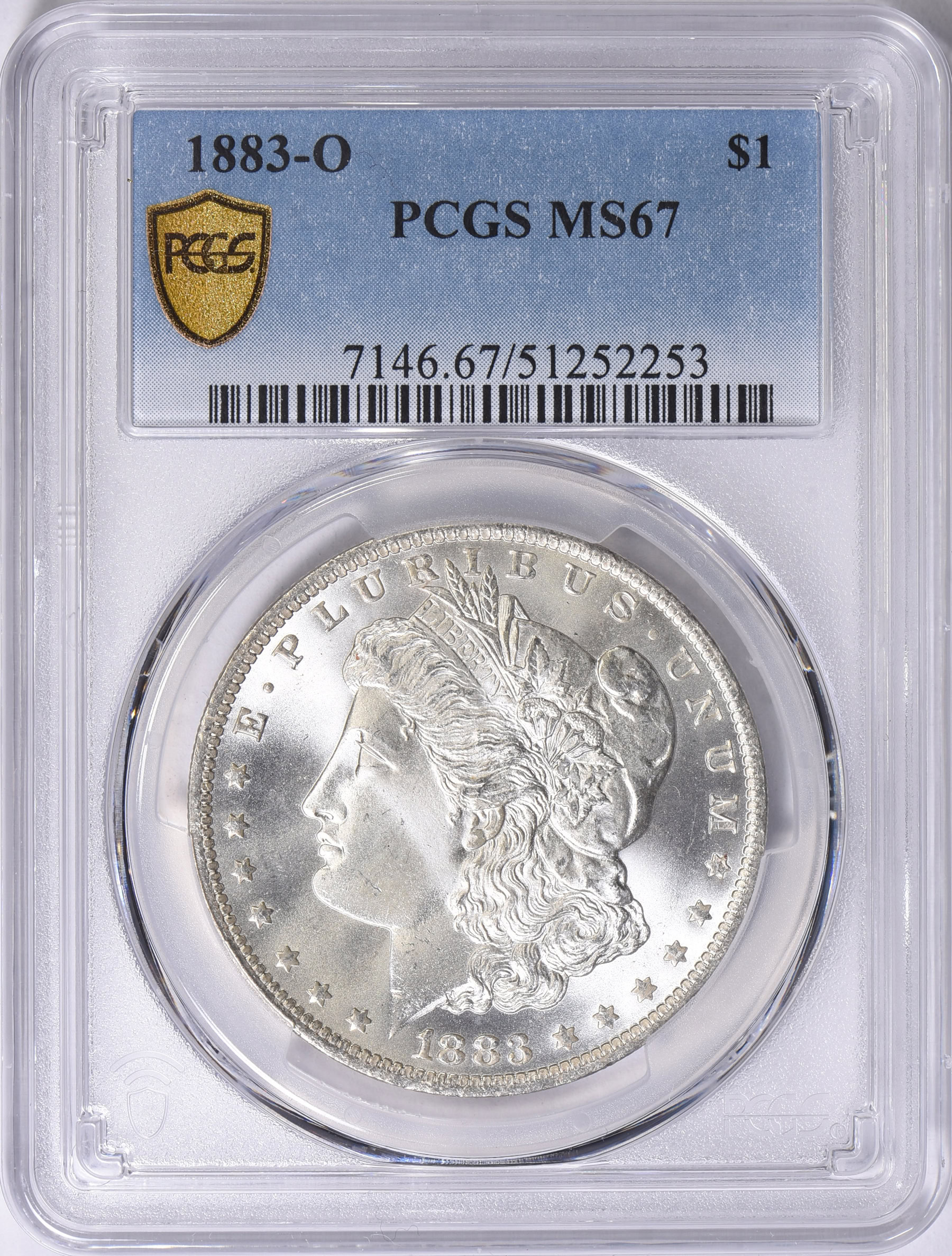 1883-O Morgan Silver Dollar PCGS MS-67 (Item 1762445 ...