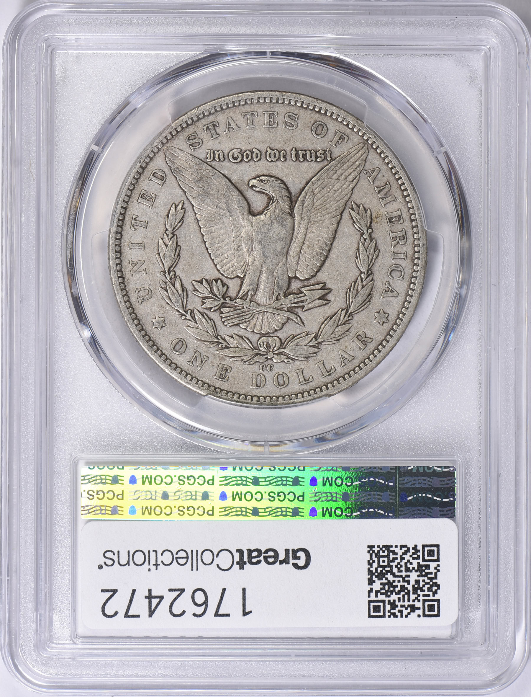 1879-CC Morgan Silver Dollar PCGS XF-40 (Item 1762472) | GreatCollections Coin Auctions