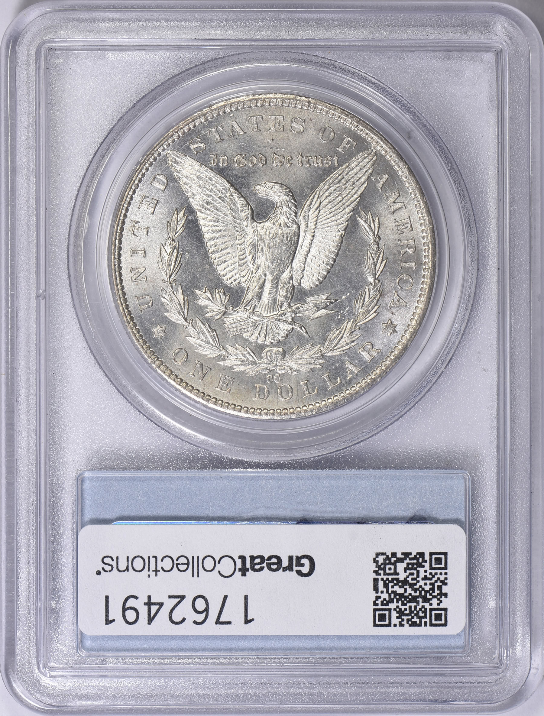1885-CC Morgan Silver Dollar PCGS MS-64 (Item 1762491) | GreatCollections Coin Auctions