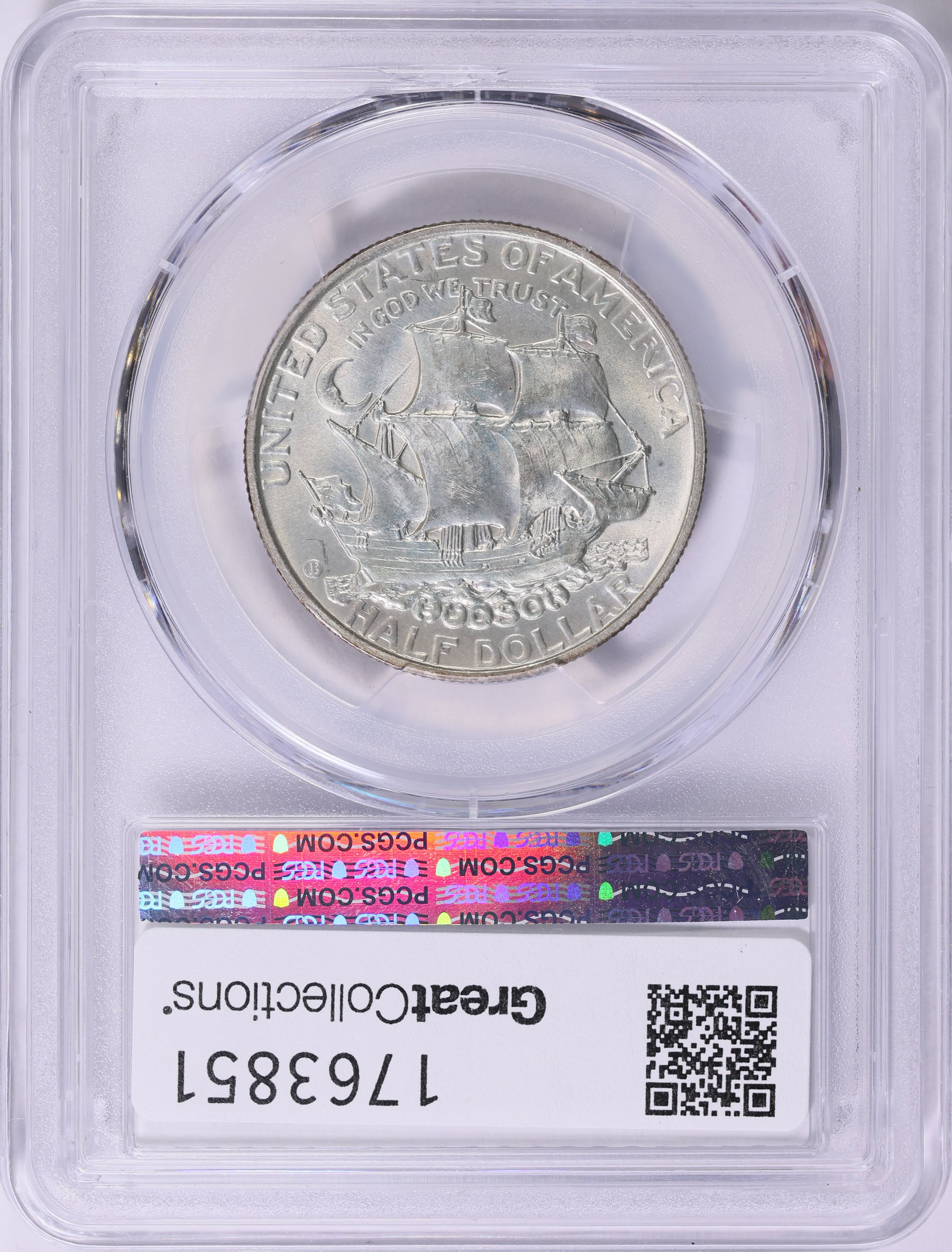 1935 Hudson, New York, Sesquicentennial Half Dollar PCGS MS-65 (Item ...