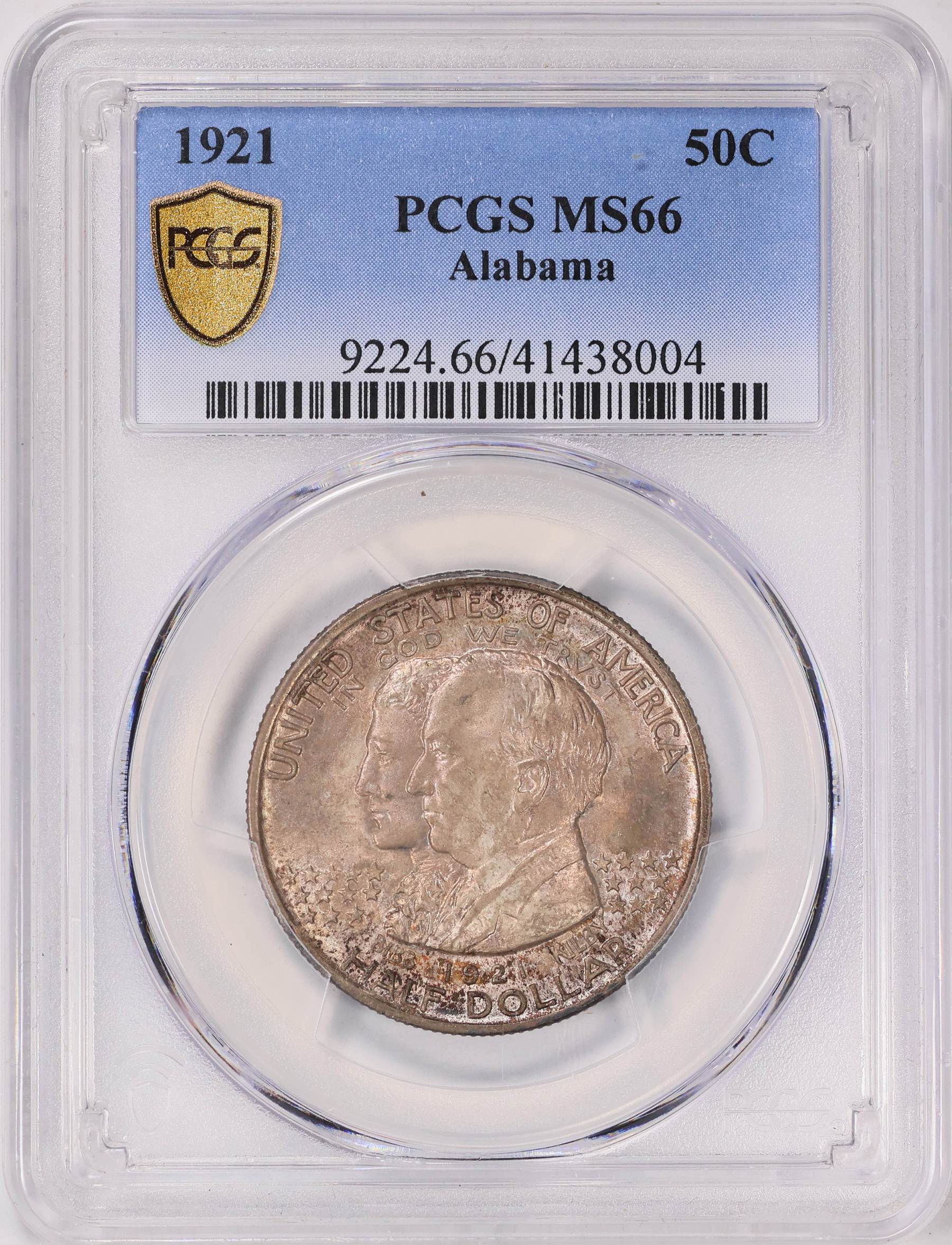 1921 Alabama Centennial Half Dollar PCGS MS-66 (Item 1763993 ...