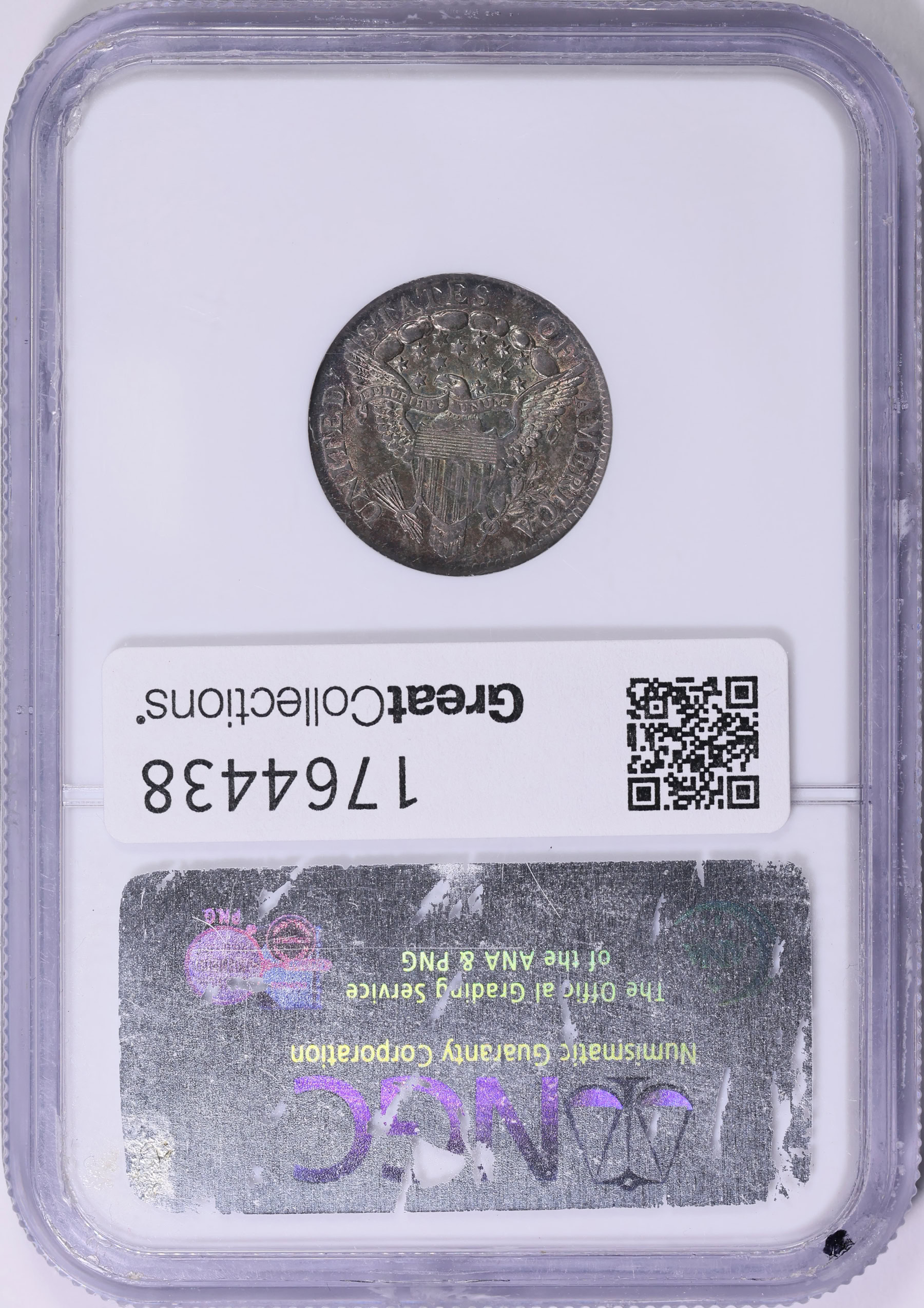 1805 Draped Bust Dime 4 Berries JR-2 NGC MS-64 (Toned) (Item 1764438 ...
