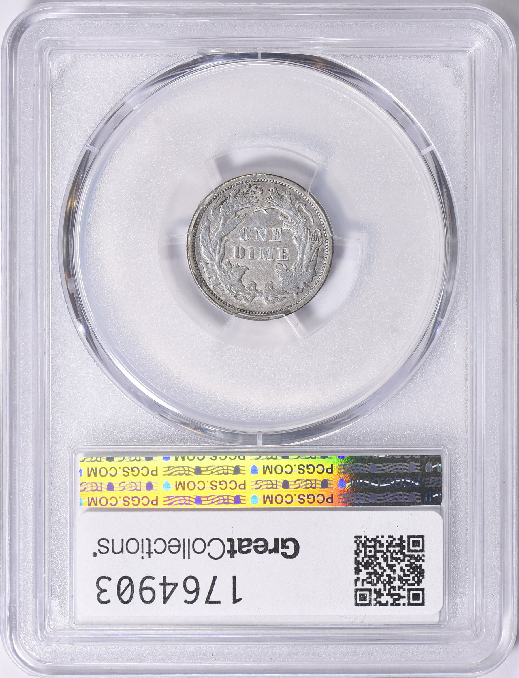 1869 Seated Liberty Dime PCGS Genuine XF Details (Item 1764903 ...