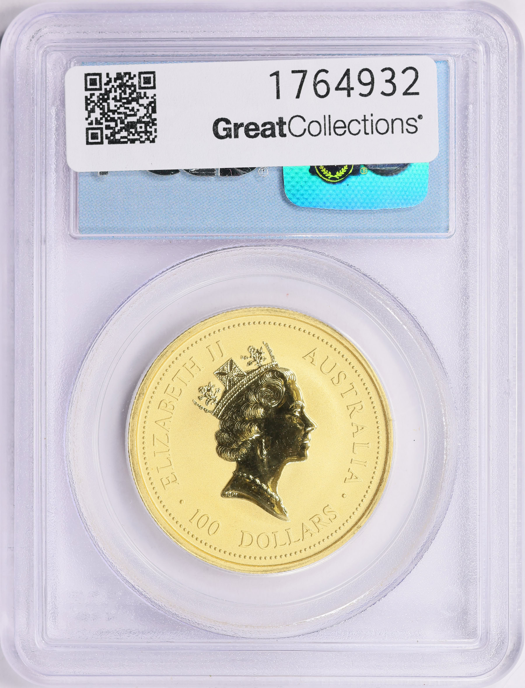 Australia 1997 Gold $100 Kangaroo WTC World Trade Center Ground Zero ...