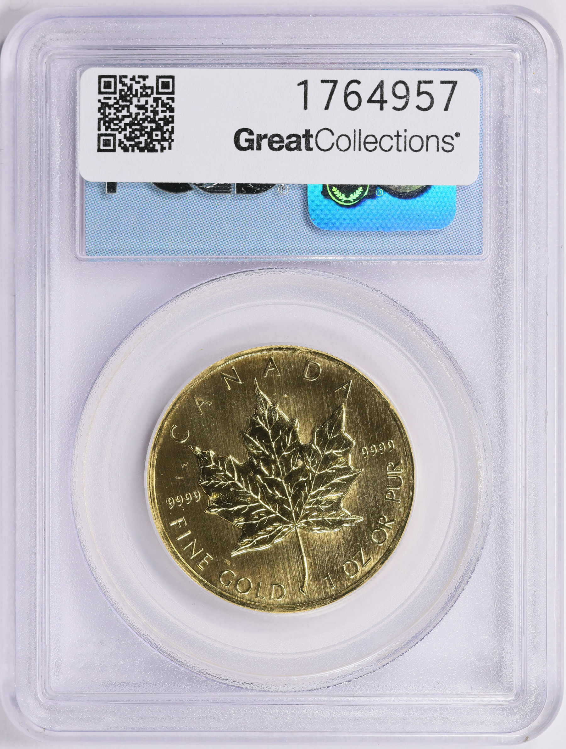 Canada 1998 Gold $50 Maple Leaf WTC World Trade Center Ground Zero ...