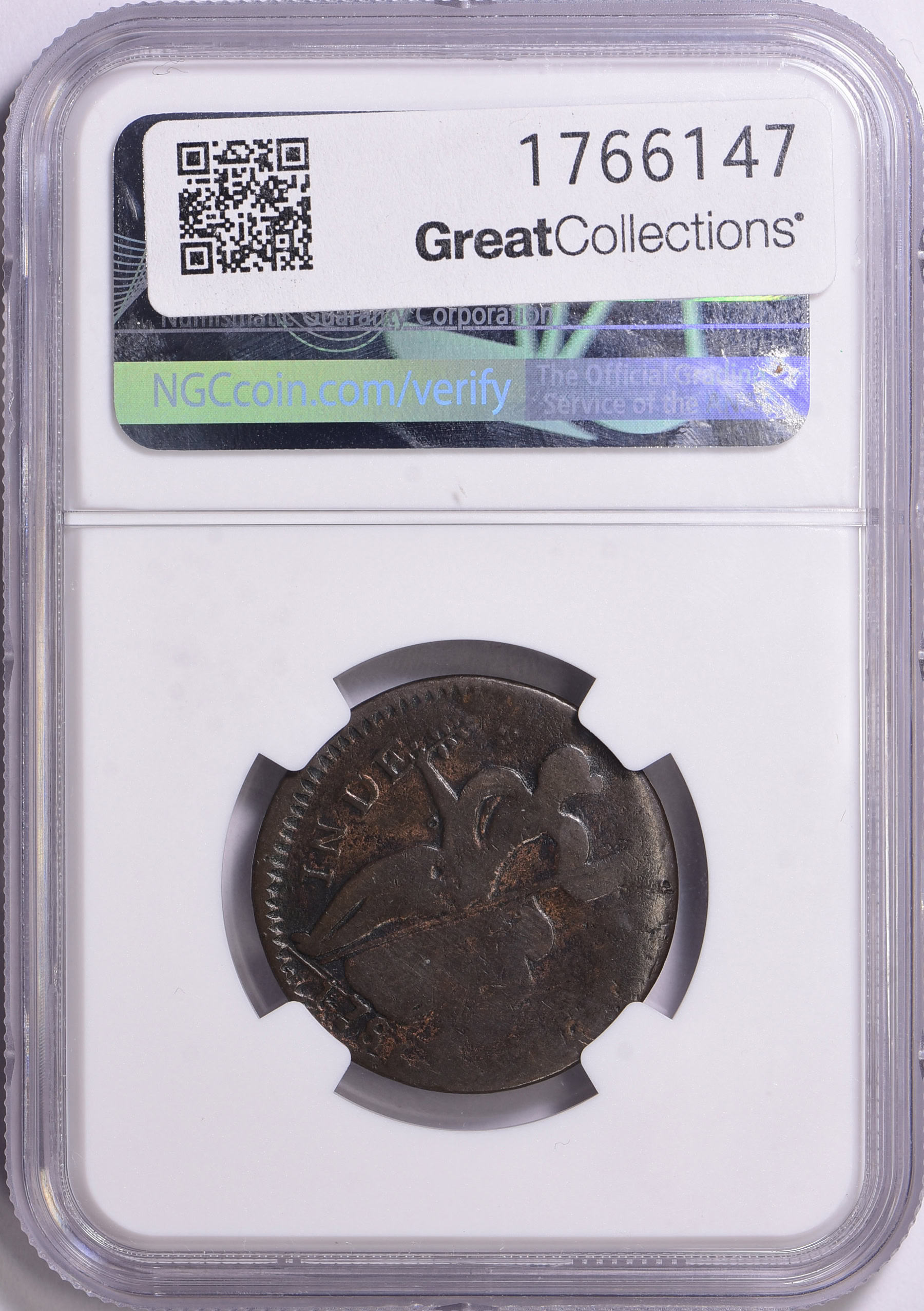 1786 Vermont Copper Baby Head NGC Good Details (Item 1766147 ...