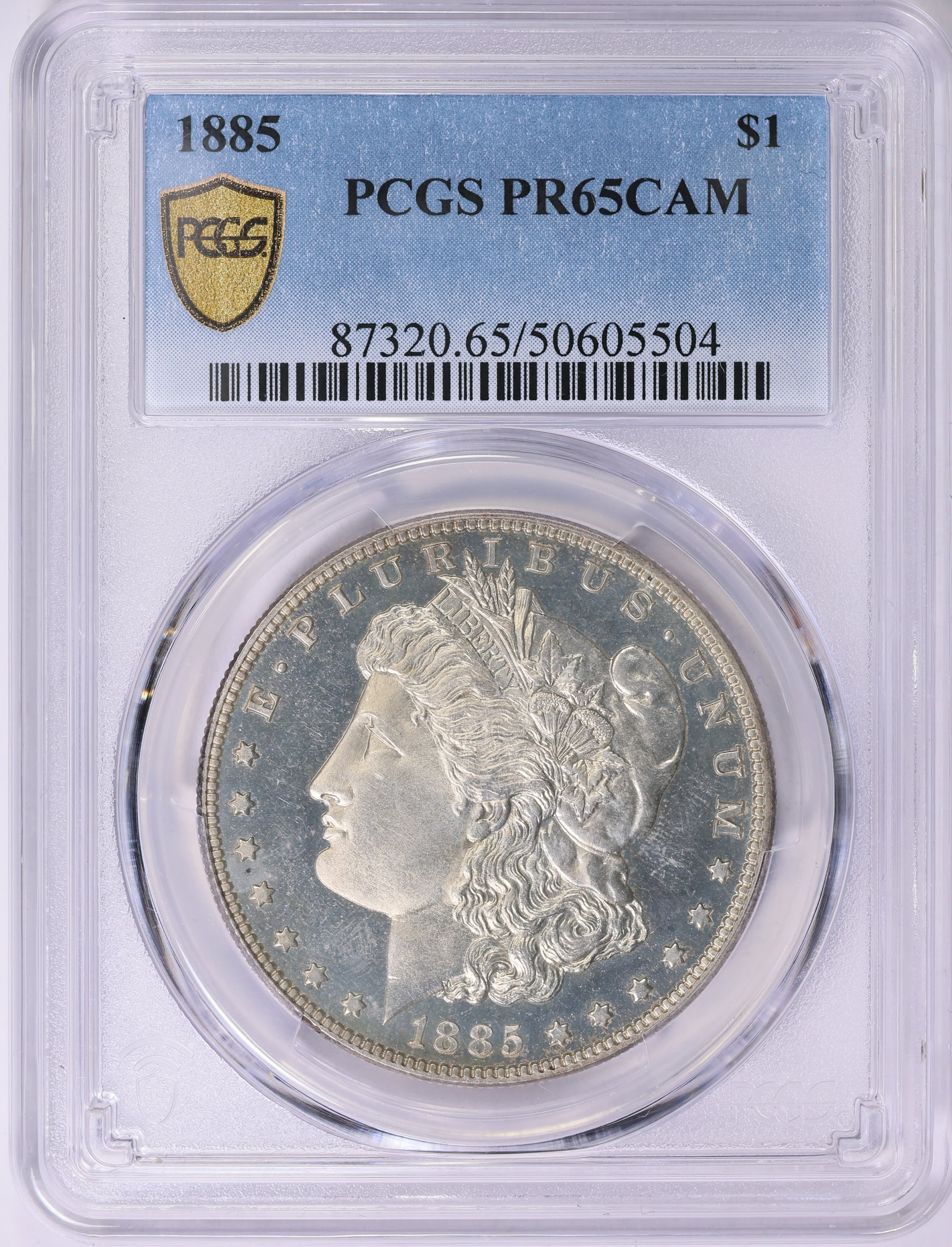 1885 Morgan Silver Dollar PCGS Proof-65 CAMEO (Item 1766336 ...