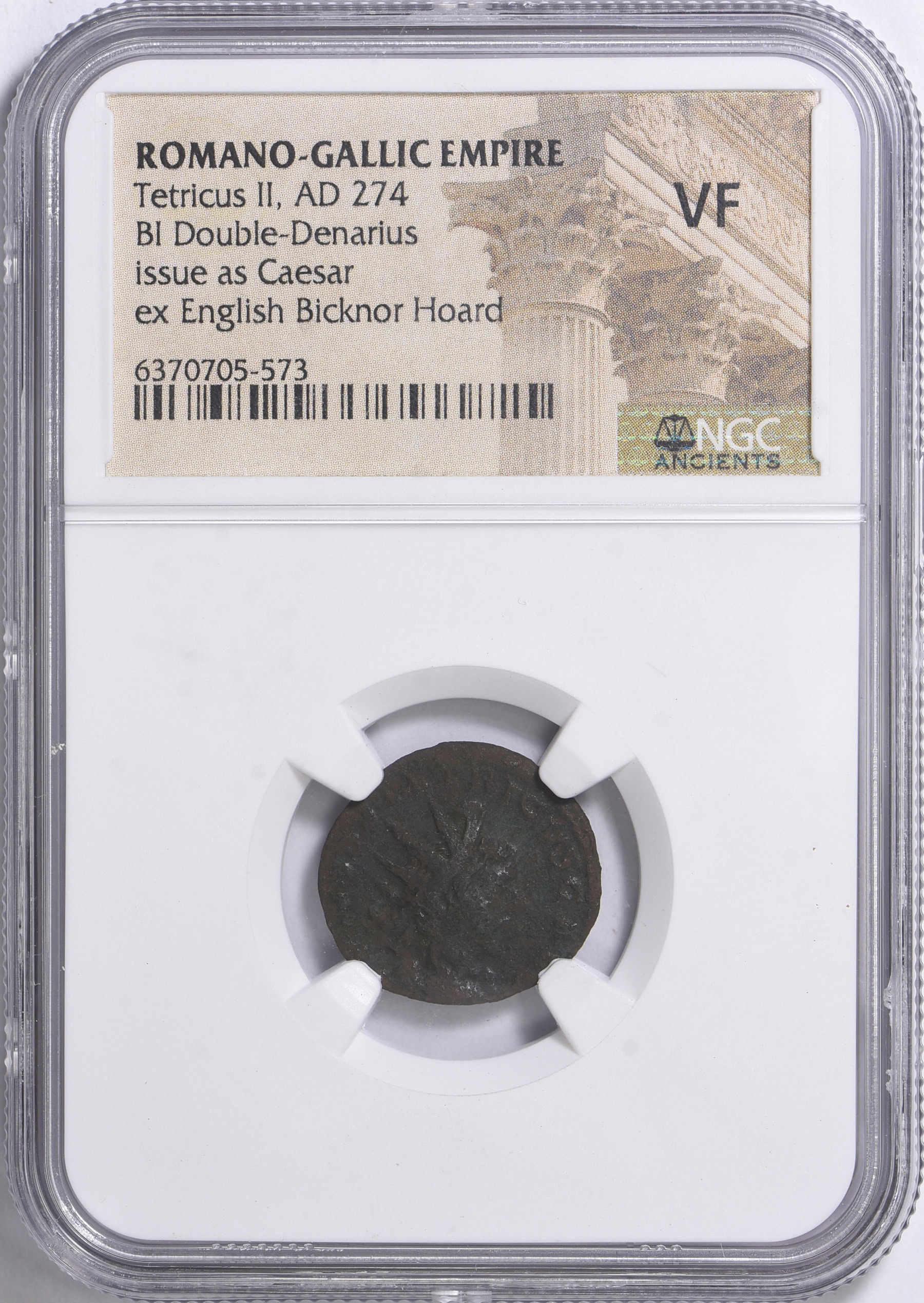Ancient Roman Empire, Tetricus II as Caesar (A.D. 273-274) BI ...