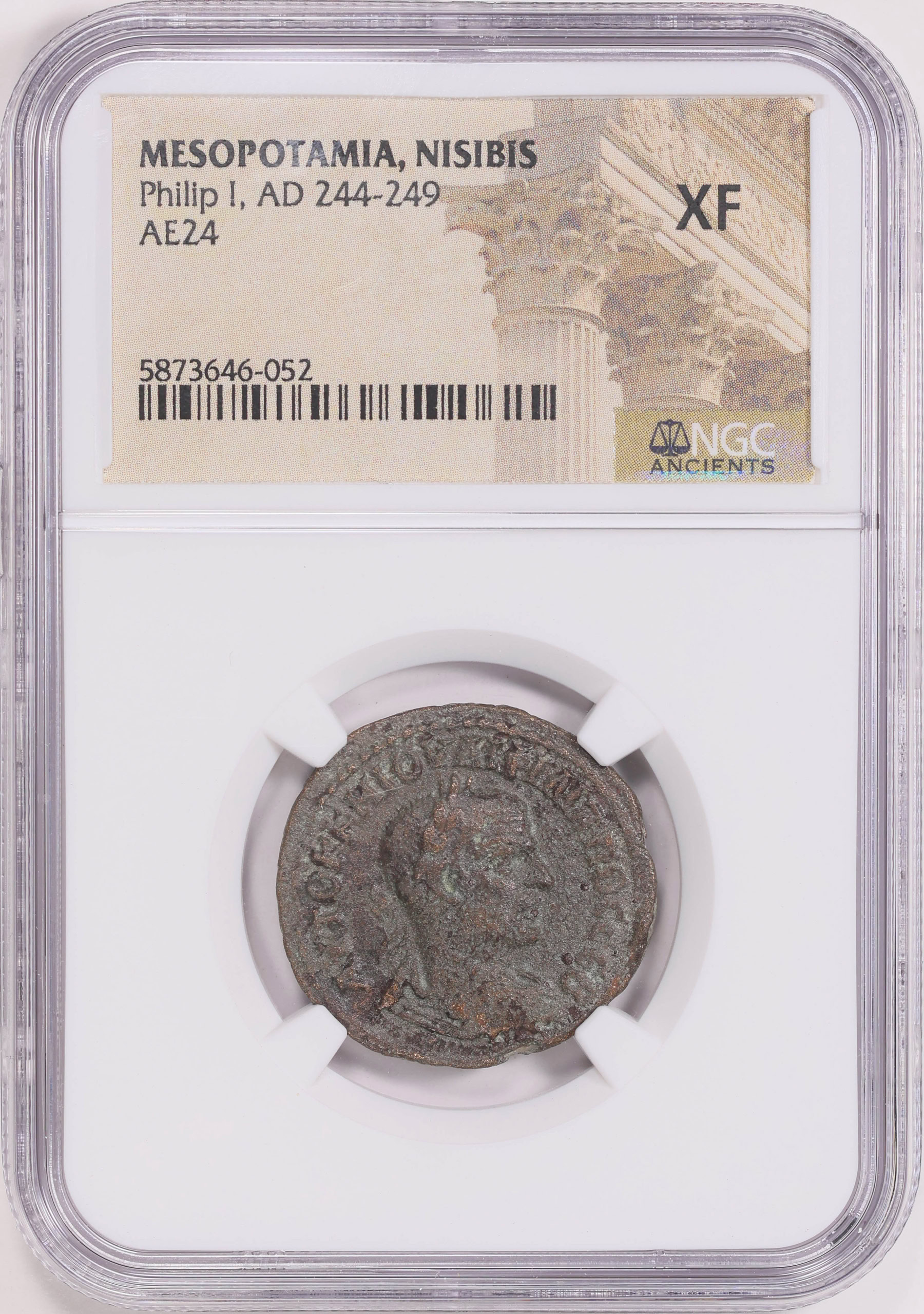 Ancient Roman Empire, Provincial Mesopotamia. Philip I (A.D. 244-249 ...