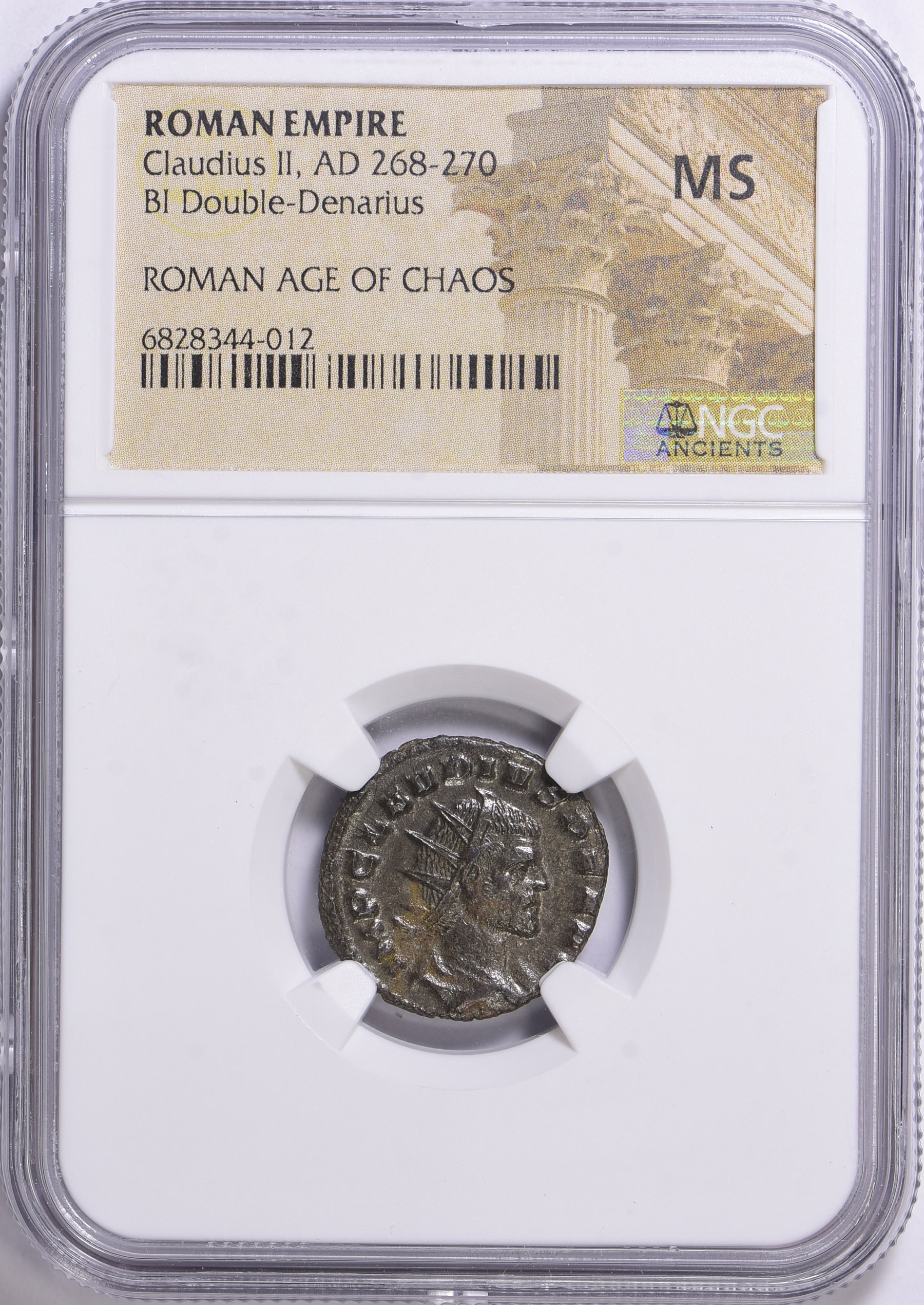 Ancient Roman Empire, Claudius II Gothicus (A.D. 268-270) BI ...