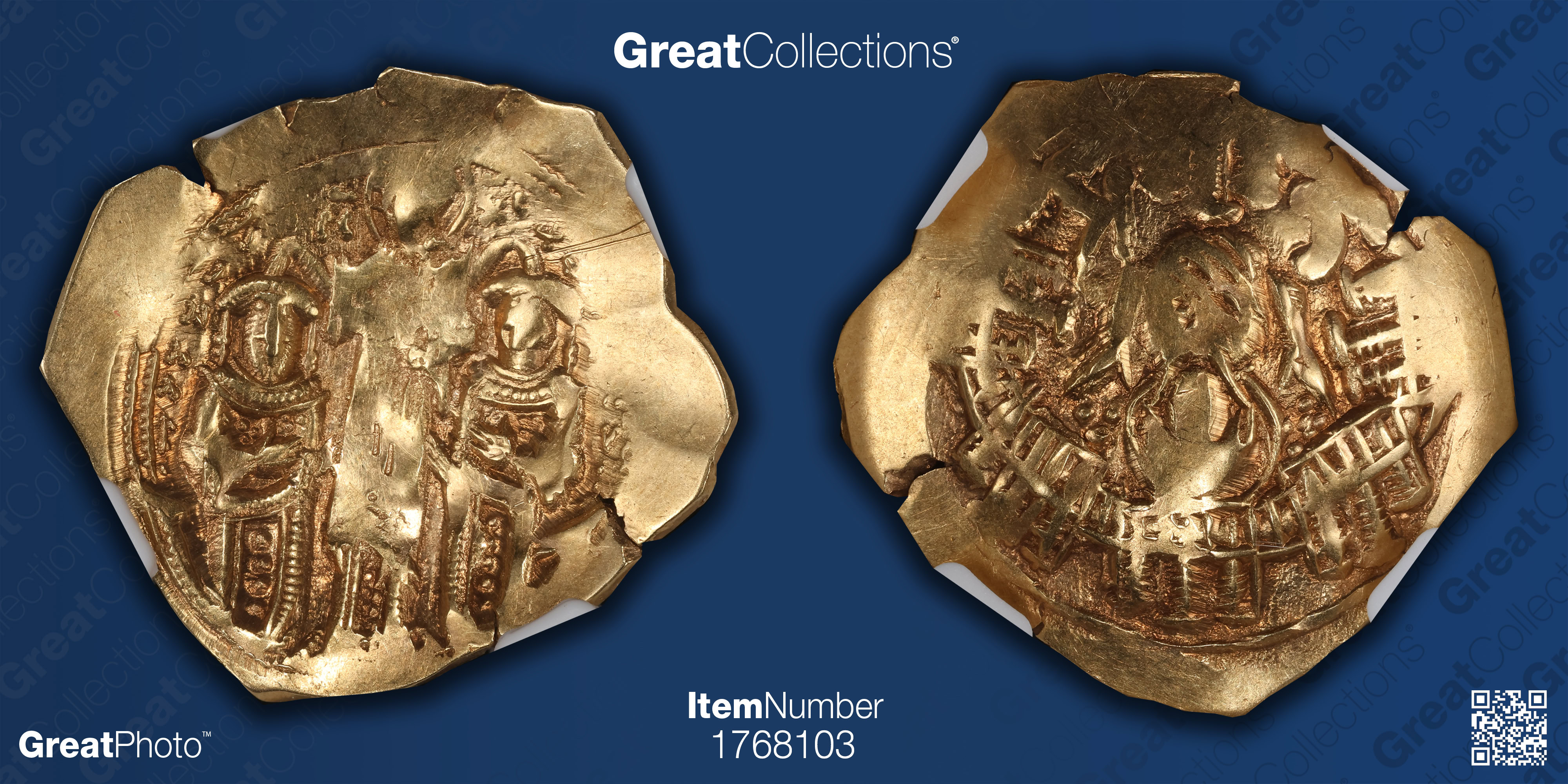 Ancient Byzantine Empire, Andronicus II and Michael IX (A.D. 1282-1328 ...