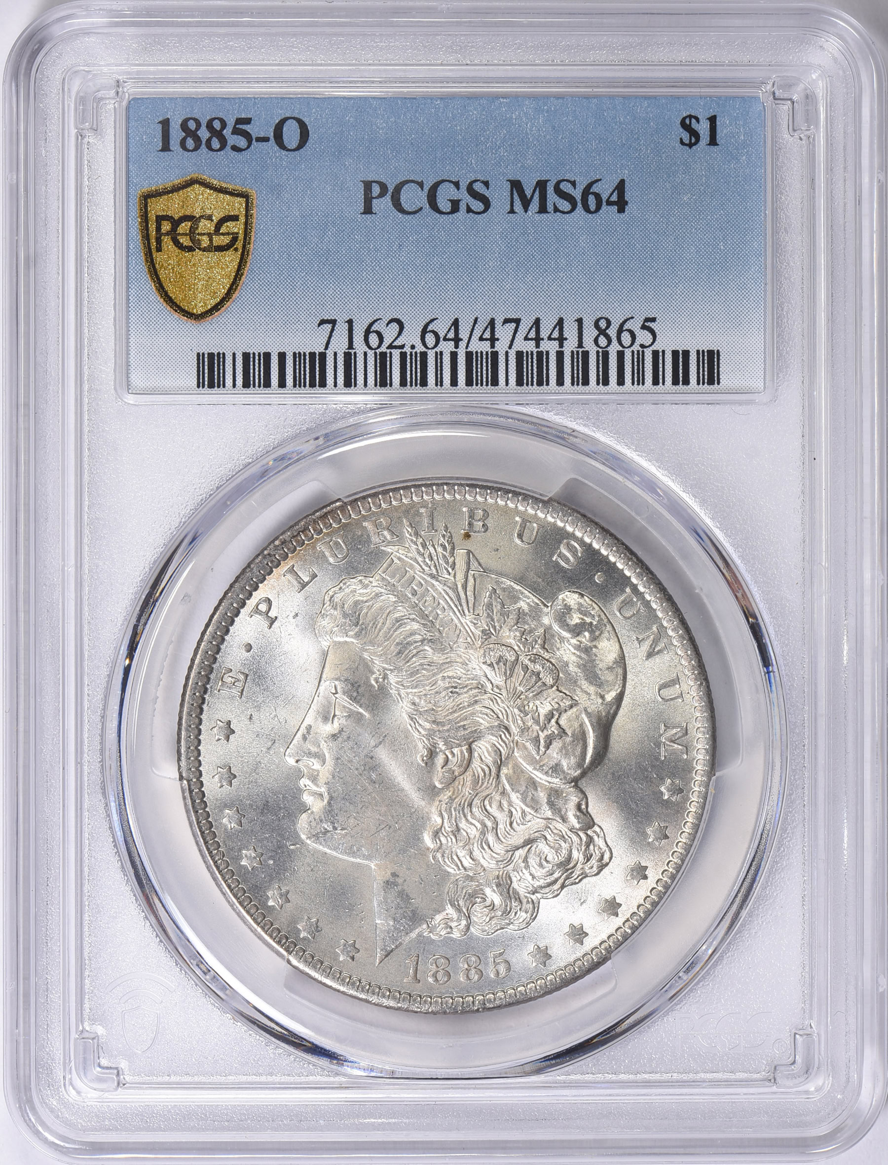 1885-O Morgan Silver Dollar PCGS MS-64 (Item 1768137) | GreatCollections Coin Auctions