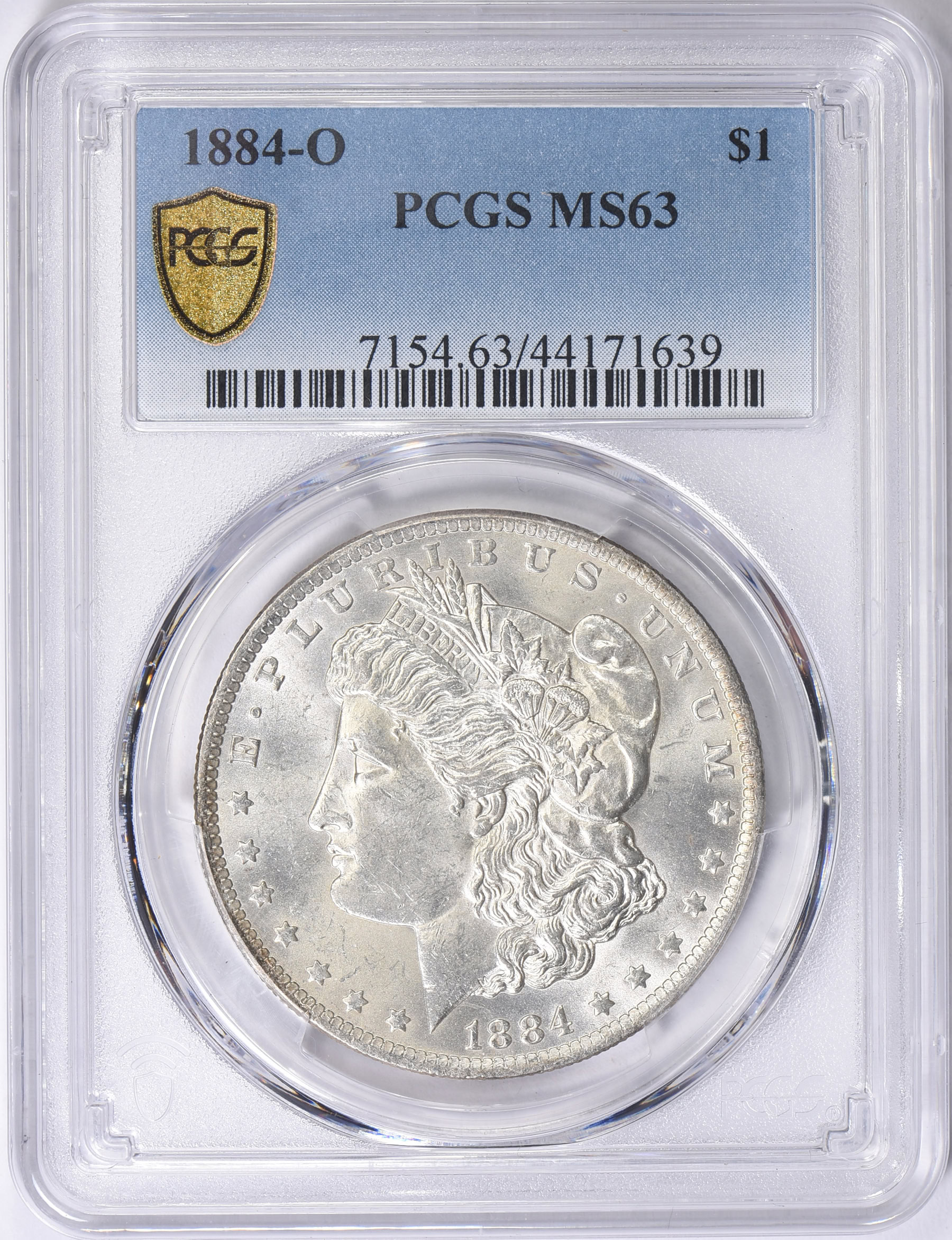 1884-O Morgan Silver Dollar PCGS MS-63 (Item 1768141) | GreatCollections Coin Auctions