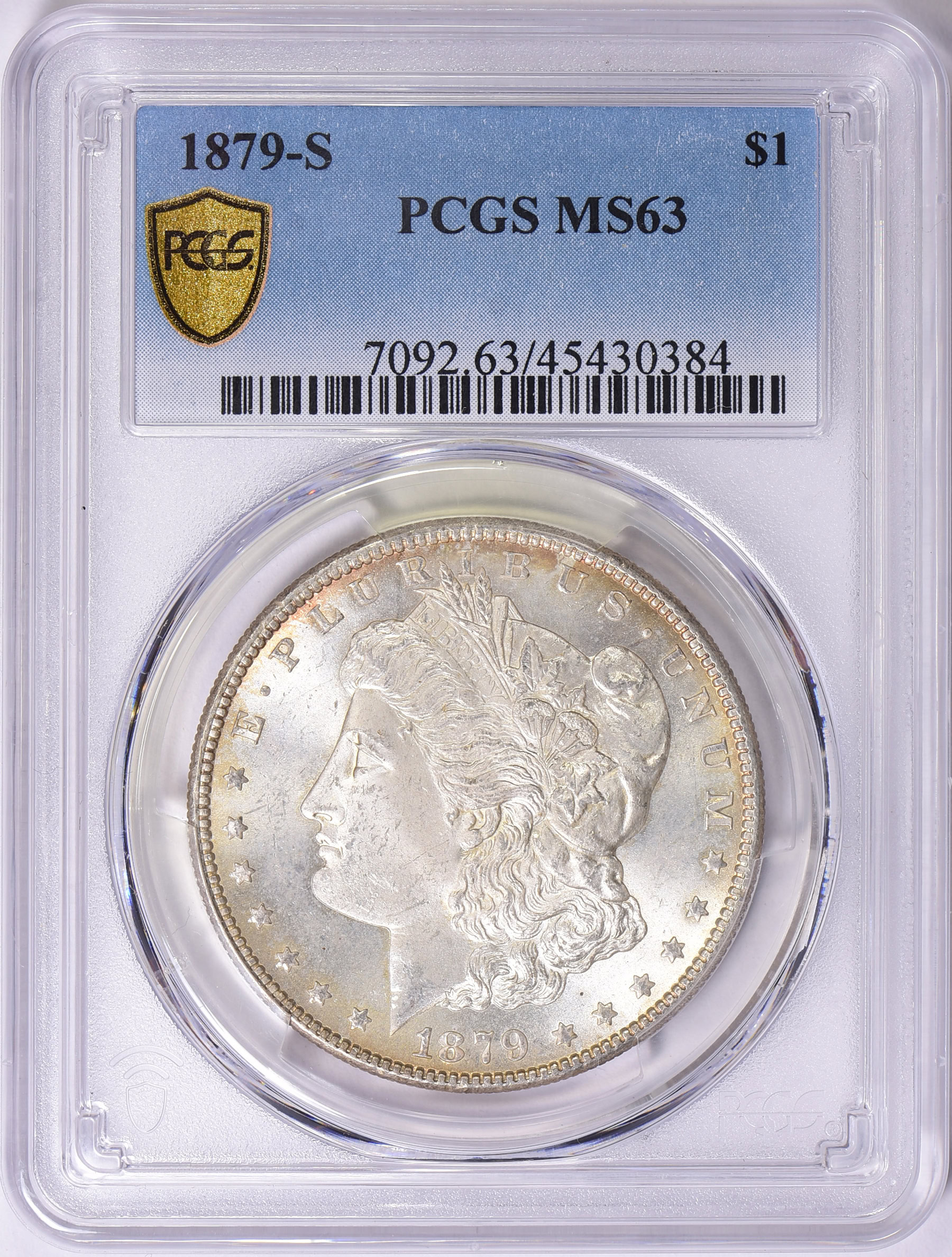 1879-S Morgan Silver Dollar PCGS MS-63 (Item 1768162 ...