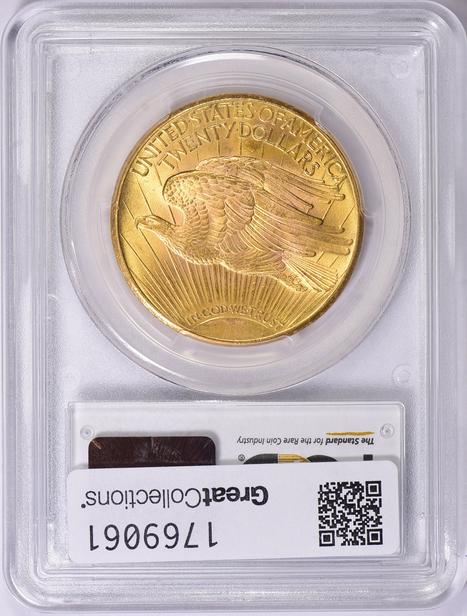1926 Saint-Gaudens Gold Double Eagle DDO PCGS MS-66 (Item 1769061) | GreatCollections Coin Auctions