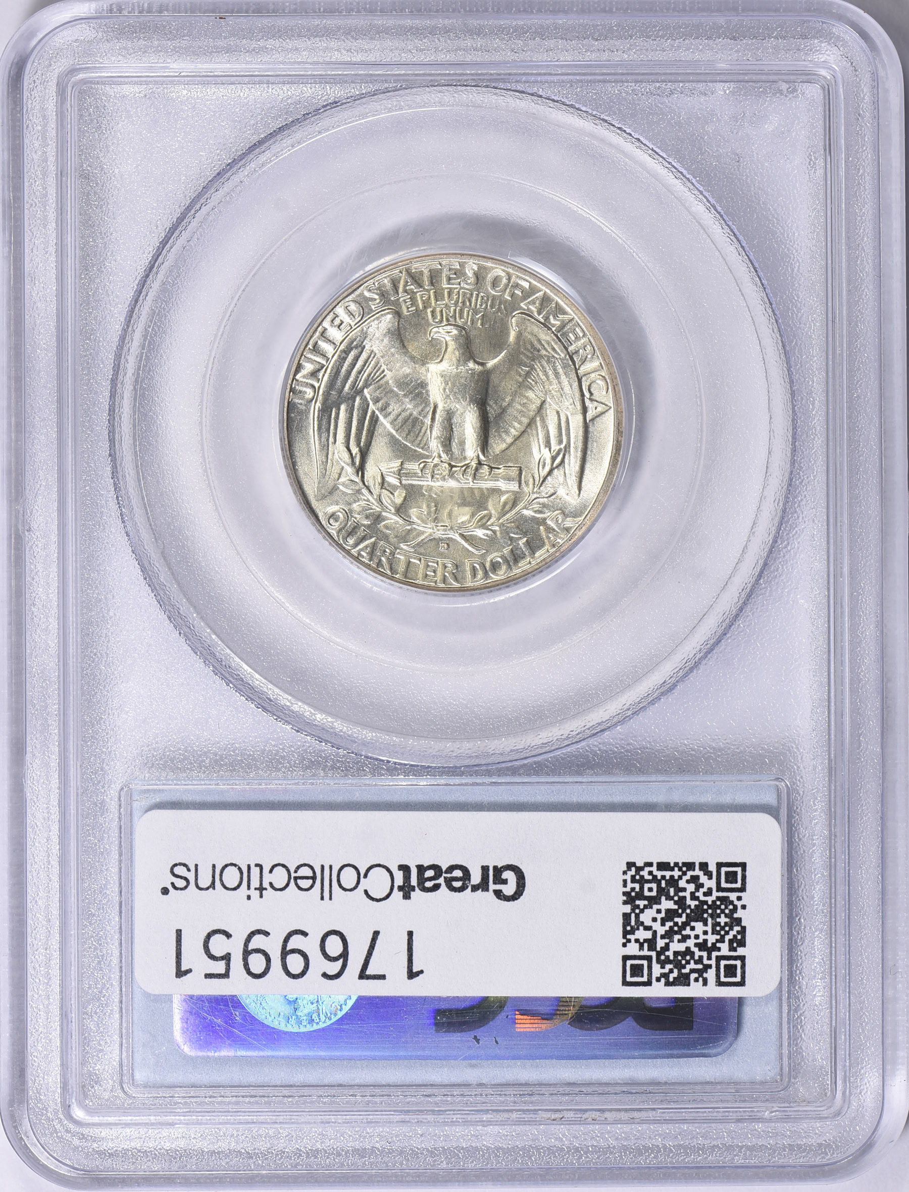 1932-D Washington Quarter PCGS MS-65 (Item 1769951) | GreatCollections Coin Auctions