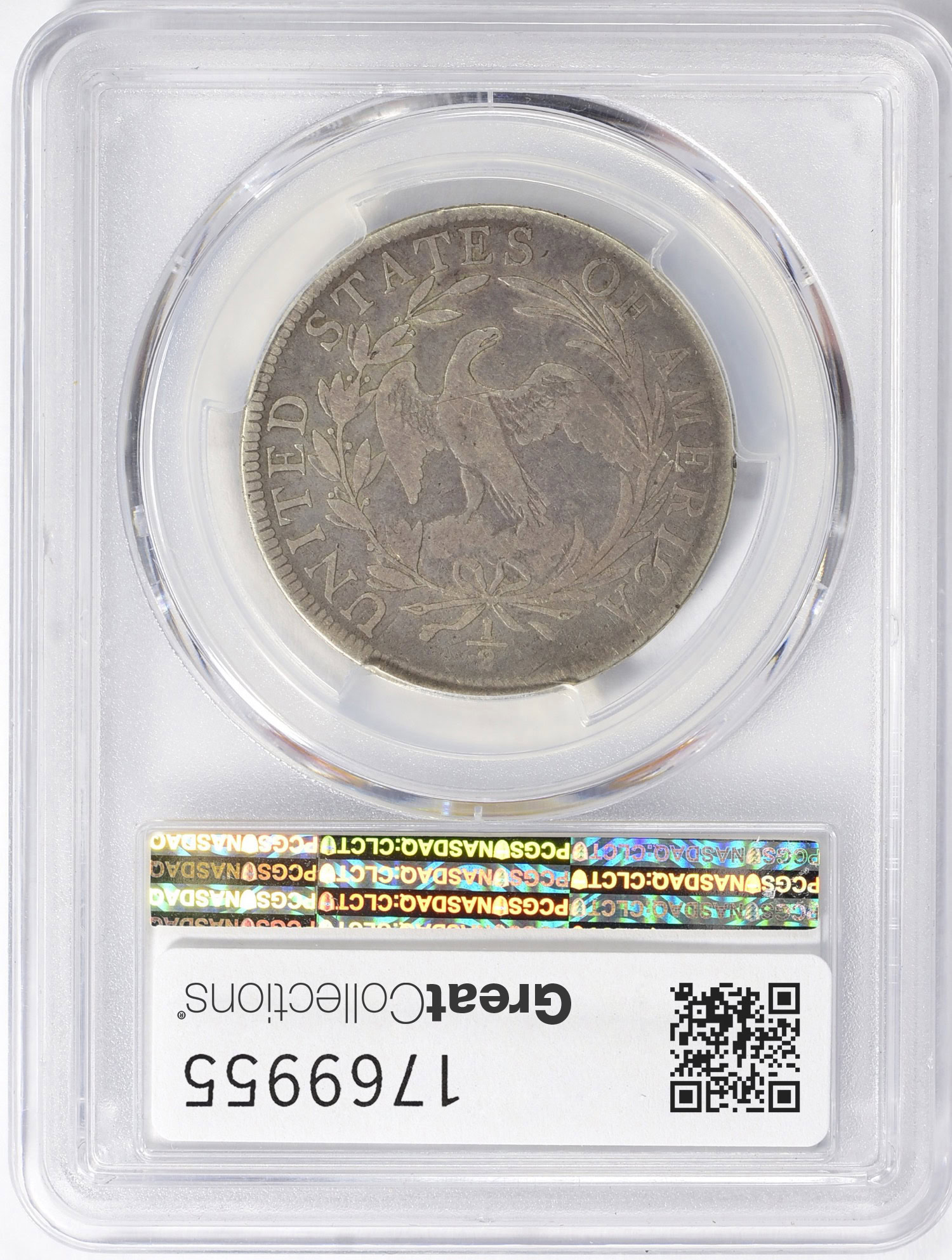 1796 Draped Bust Half Dollar 15 Stars PCGS F-12 (Item 1769955 ...