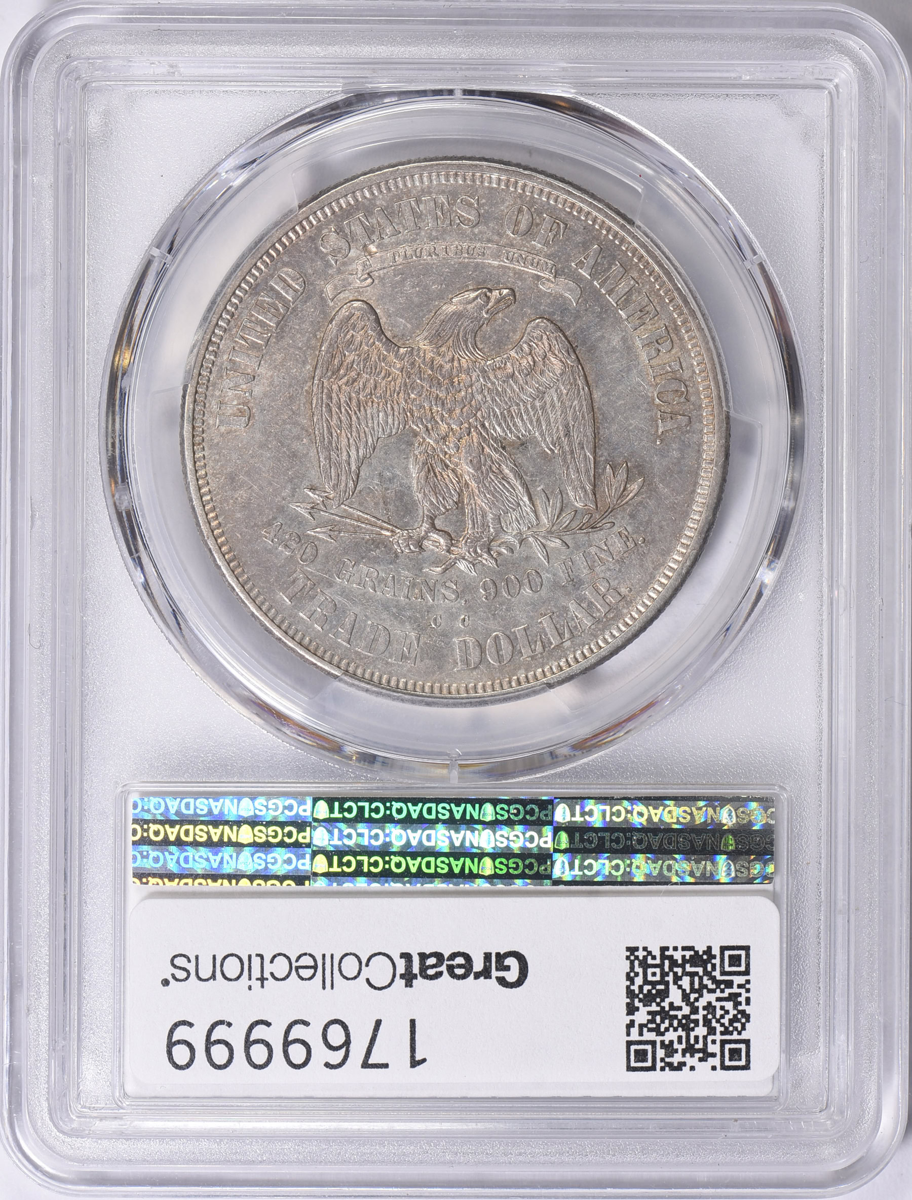 1876-CC Trade Silver Dollar PCGS AU-55 (Item 1769999 ...
