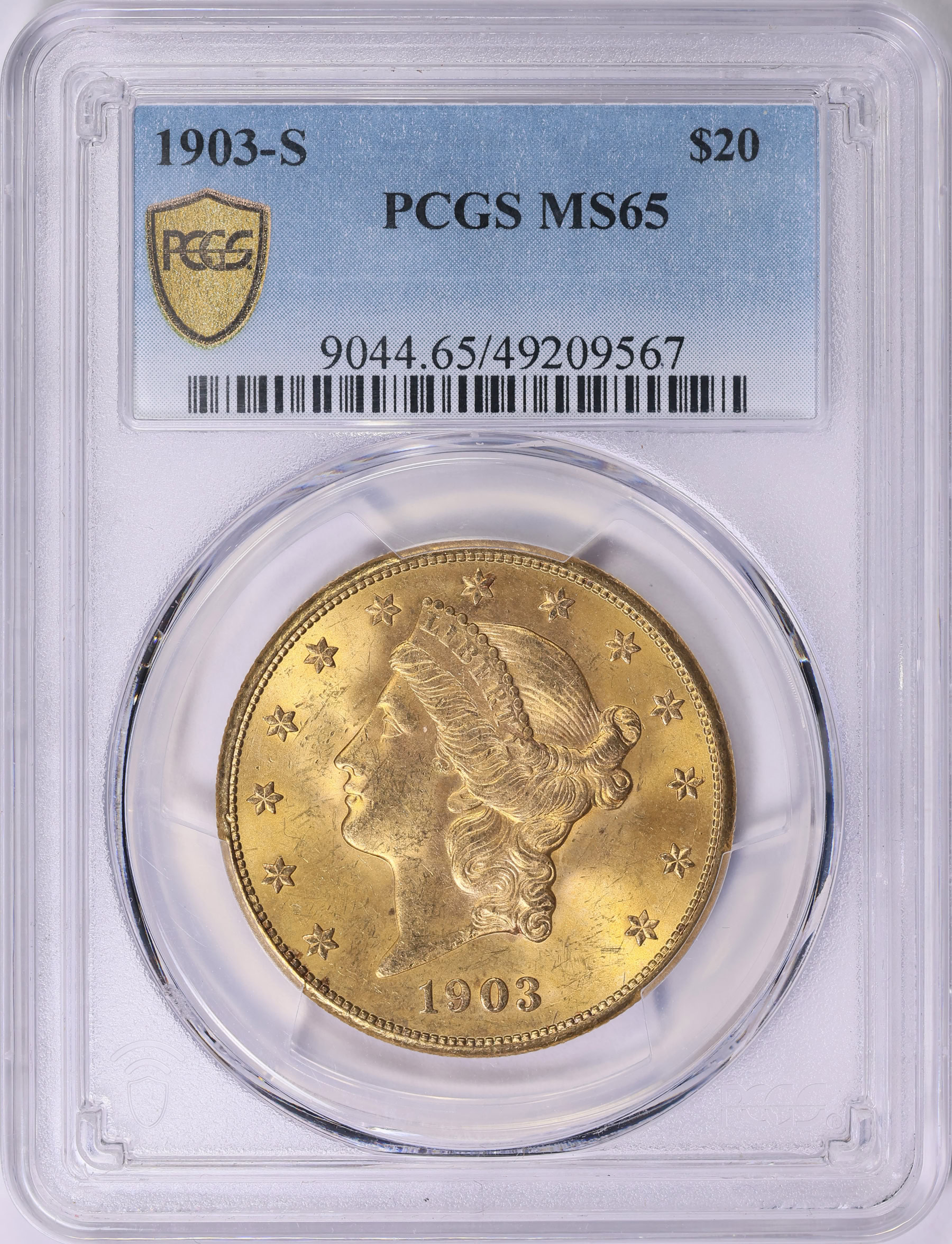 1903-S Liberty Gold Double Eagle PCGS MS-65 (Item 1770334 ...