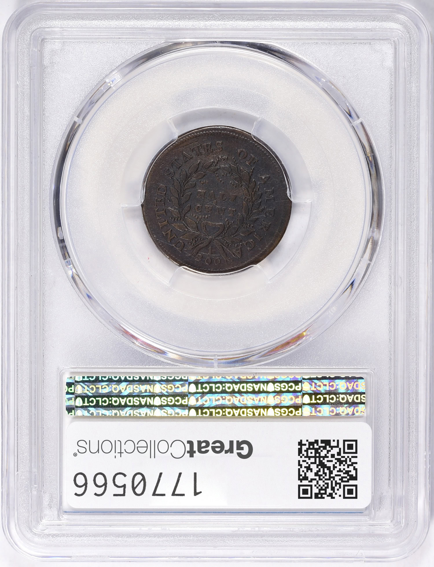 1793 Liberty Cap Half Cent PCGS VF-25 BN (Item 1770566 ...