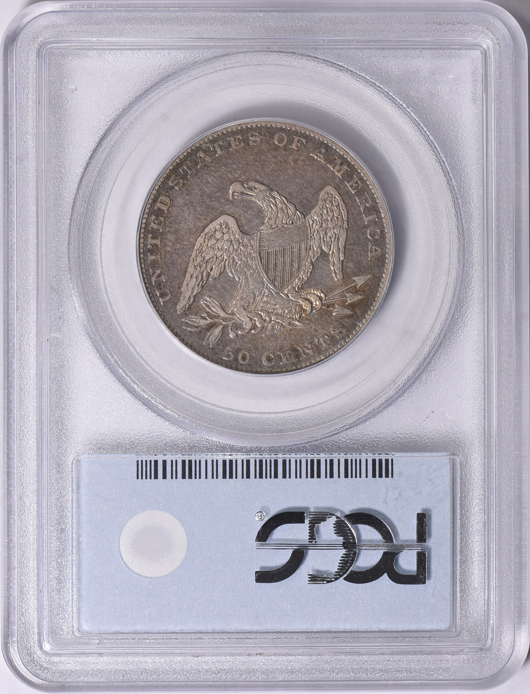1836 Capped Bust Half Dollar Reeded Edge PCGS XF-45 (CAC Green) (Item ...