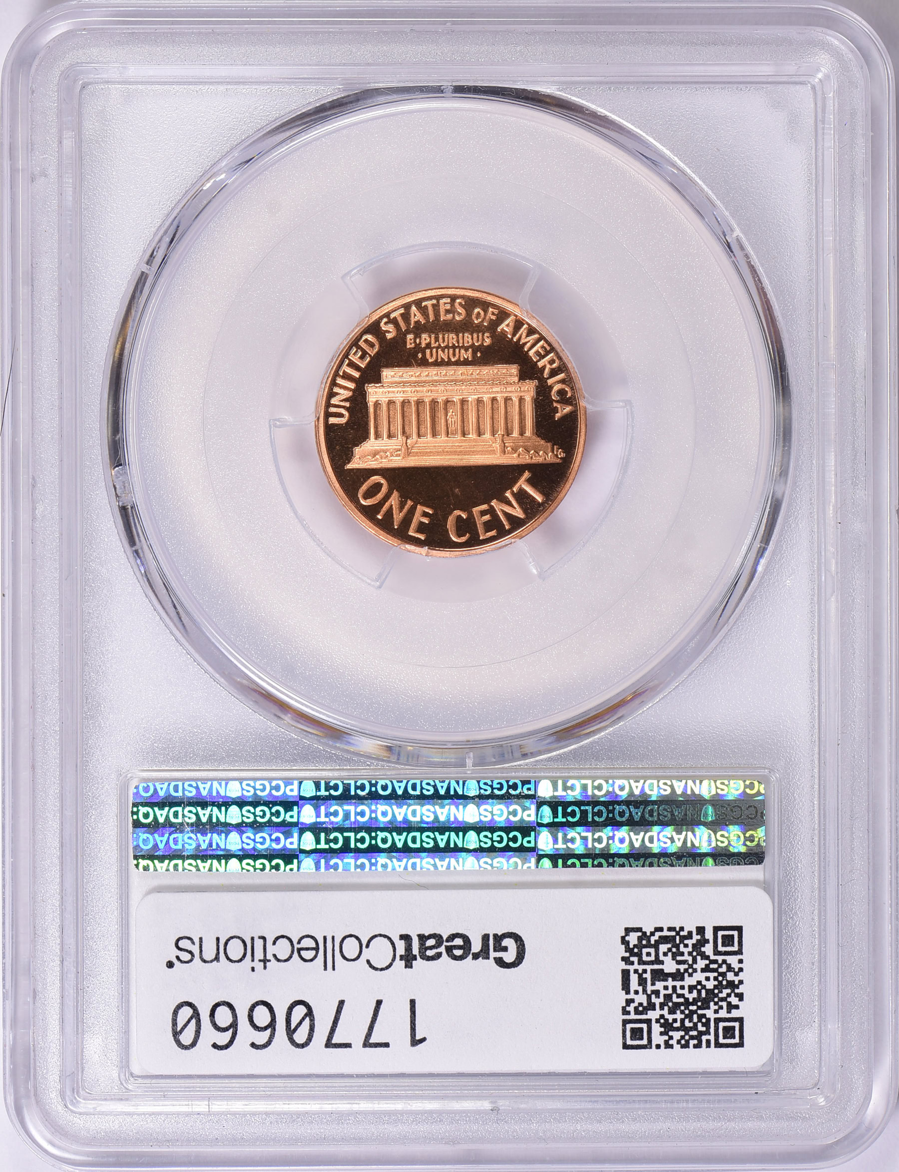 1990 Lincoln Cent No S PCGS Proof-69 DCAM (Item 1770660 ...