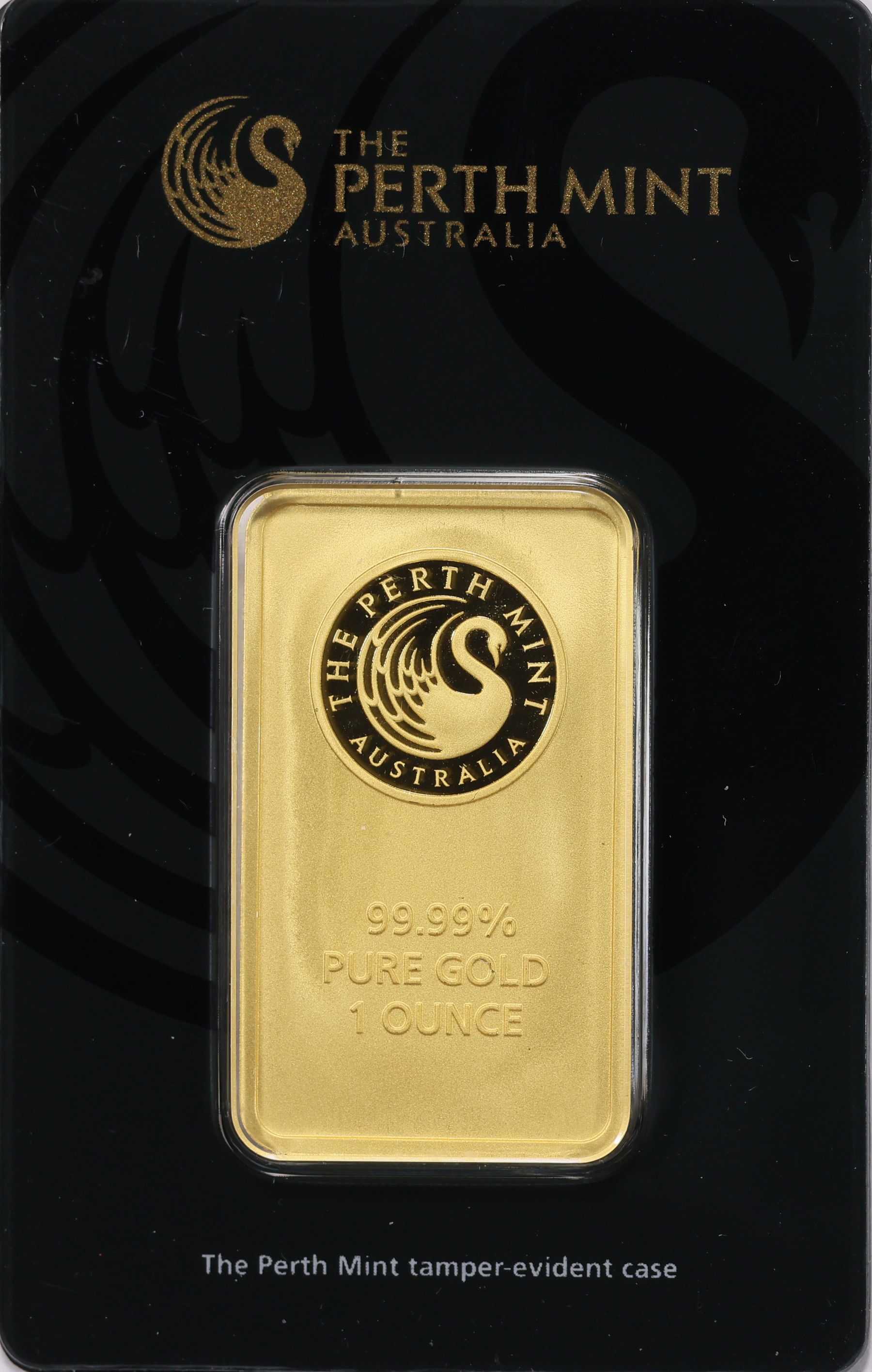 Australia ND Gold 1oz Perth Mint Ingot/Bar Uncertified in Card of Issue ...